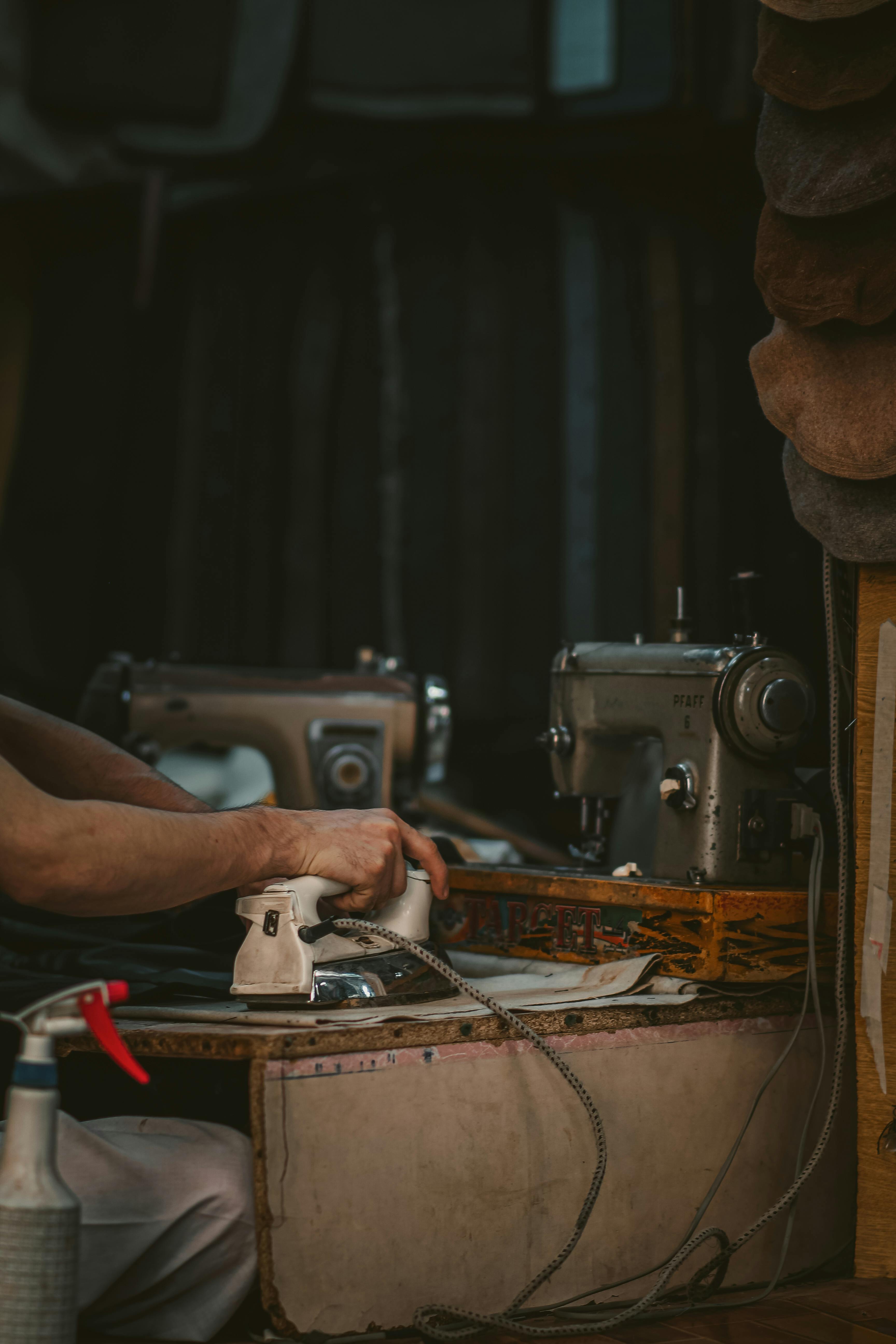 Close Up Photo of Sewing Machine · Free Stock Photo