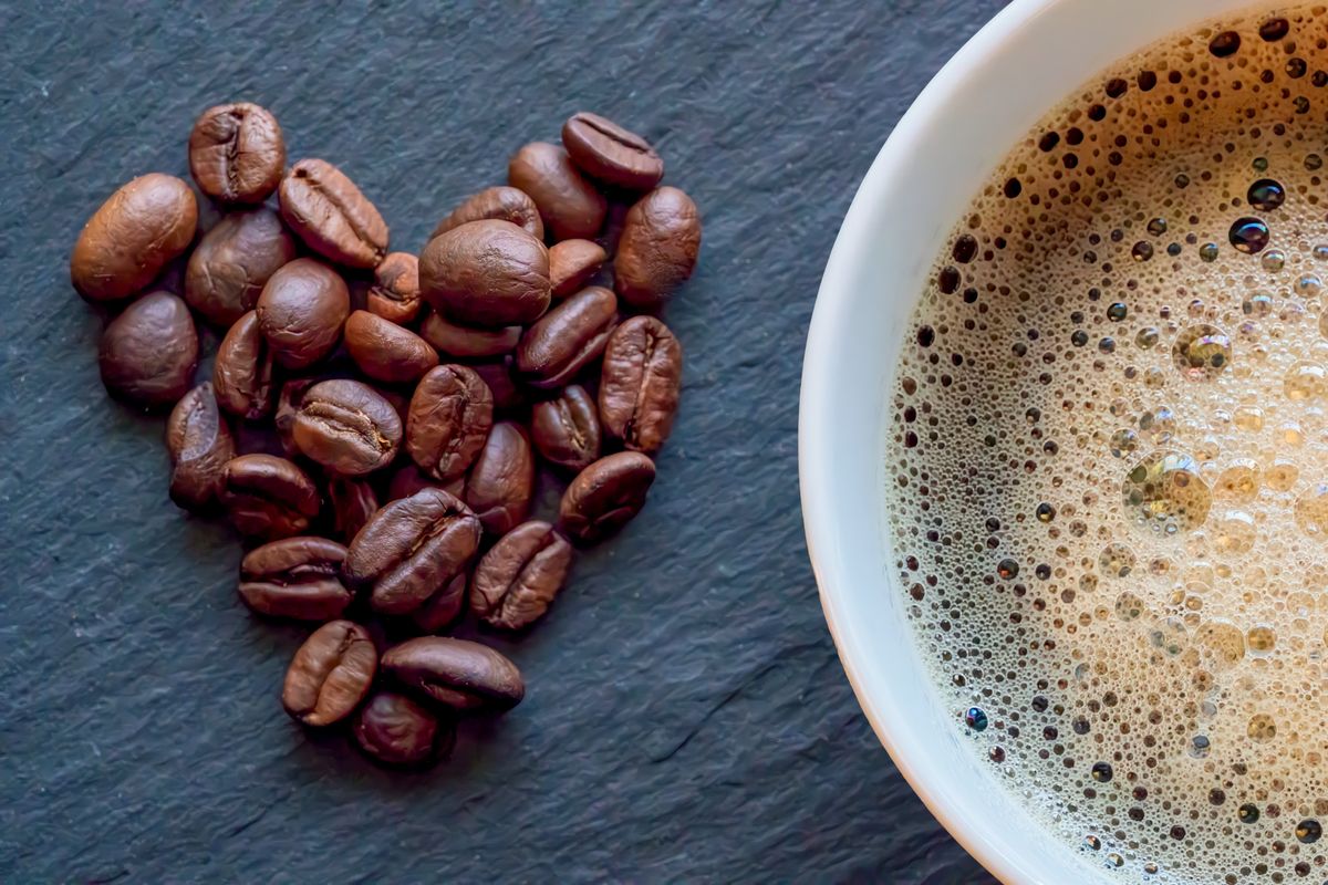 Latte Art With Coffee Bean Photos, Download The BEST Free Latte Art ...