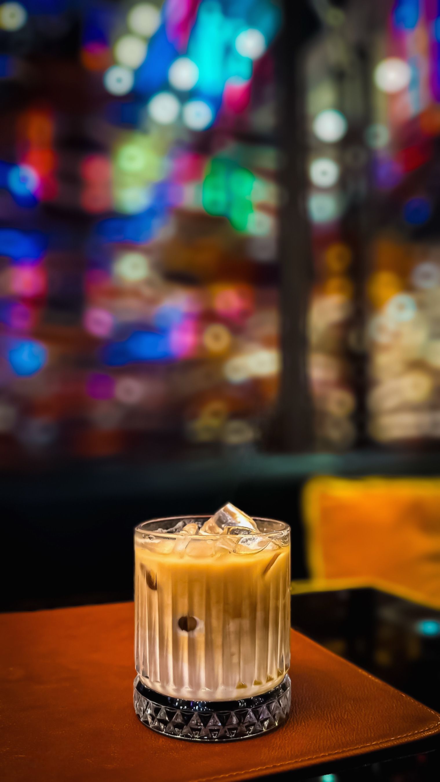 Chilled Cocktail with Bokeh Lights Background · Free Stock Photo
