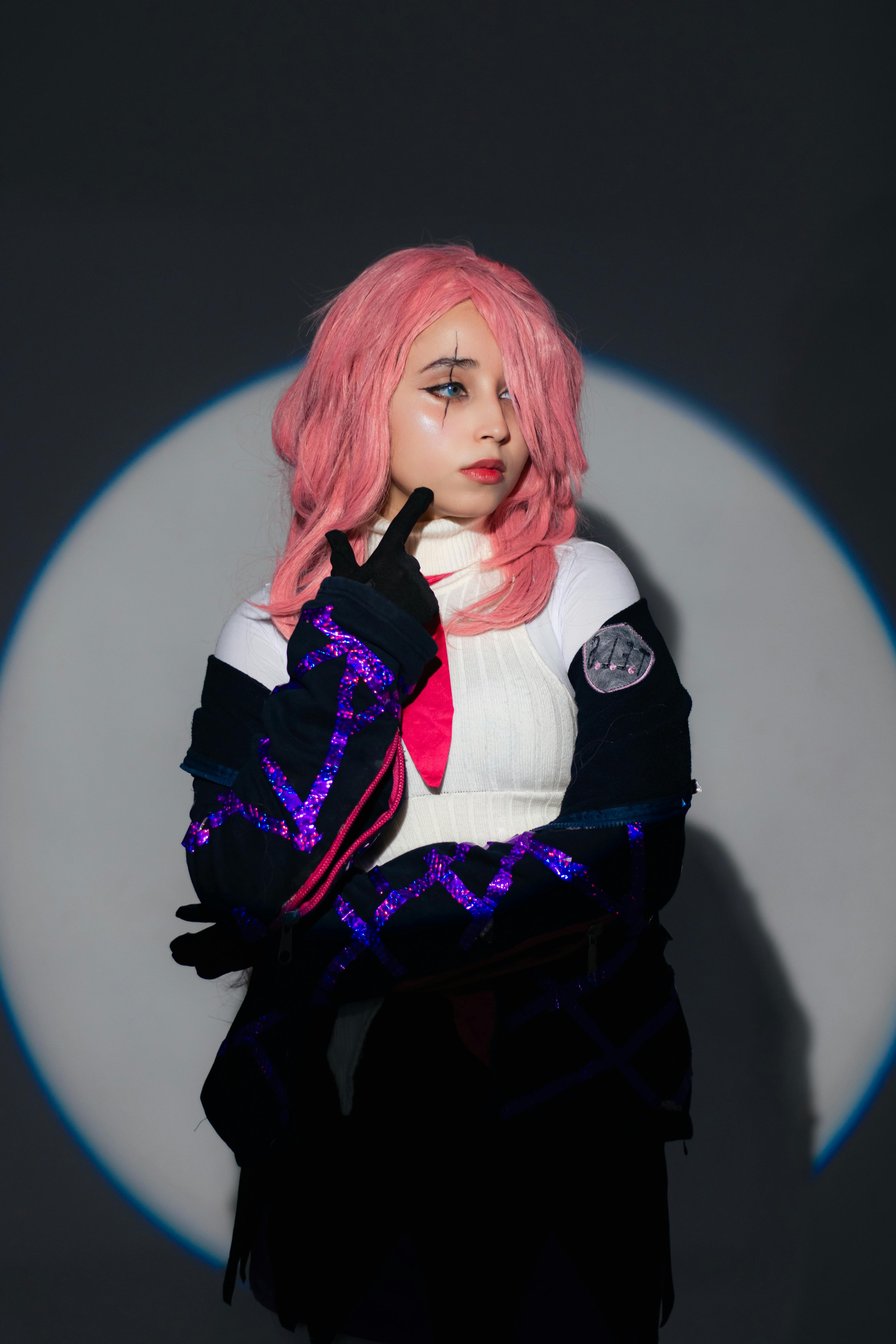 Anime Character Cosplay Portrait in Studio · Free Stock Photo