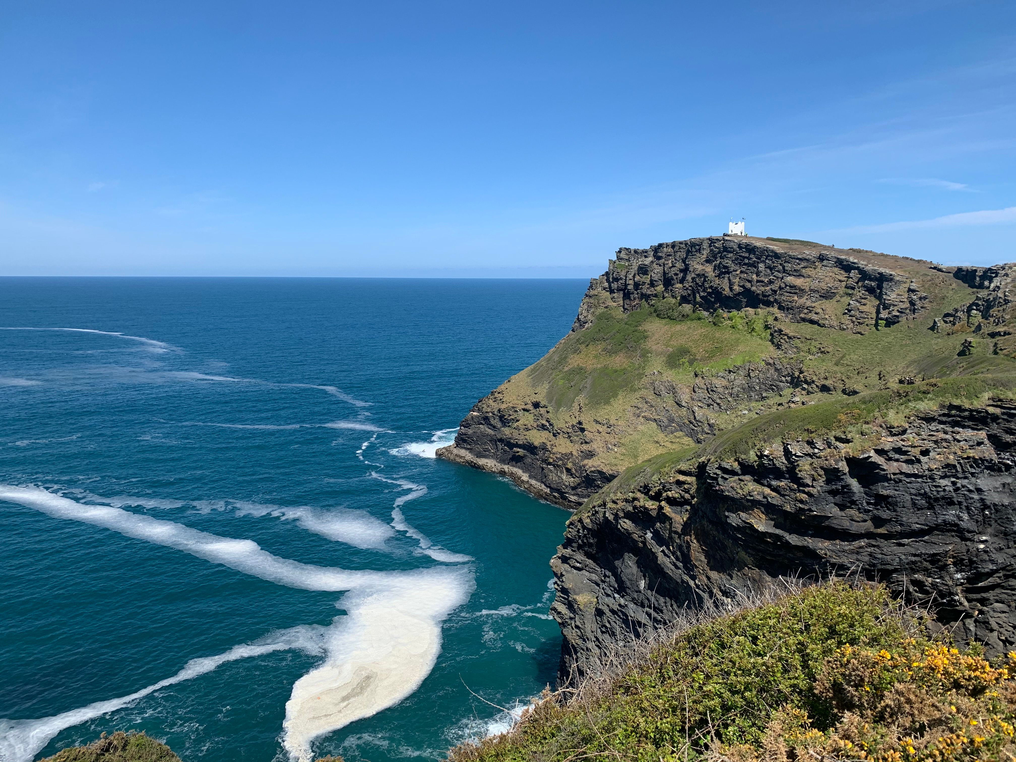 Stunning Coastal Cliffs at Boscastle Bay · Free Stock Photo