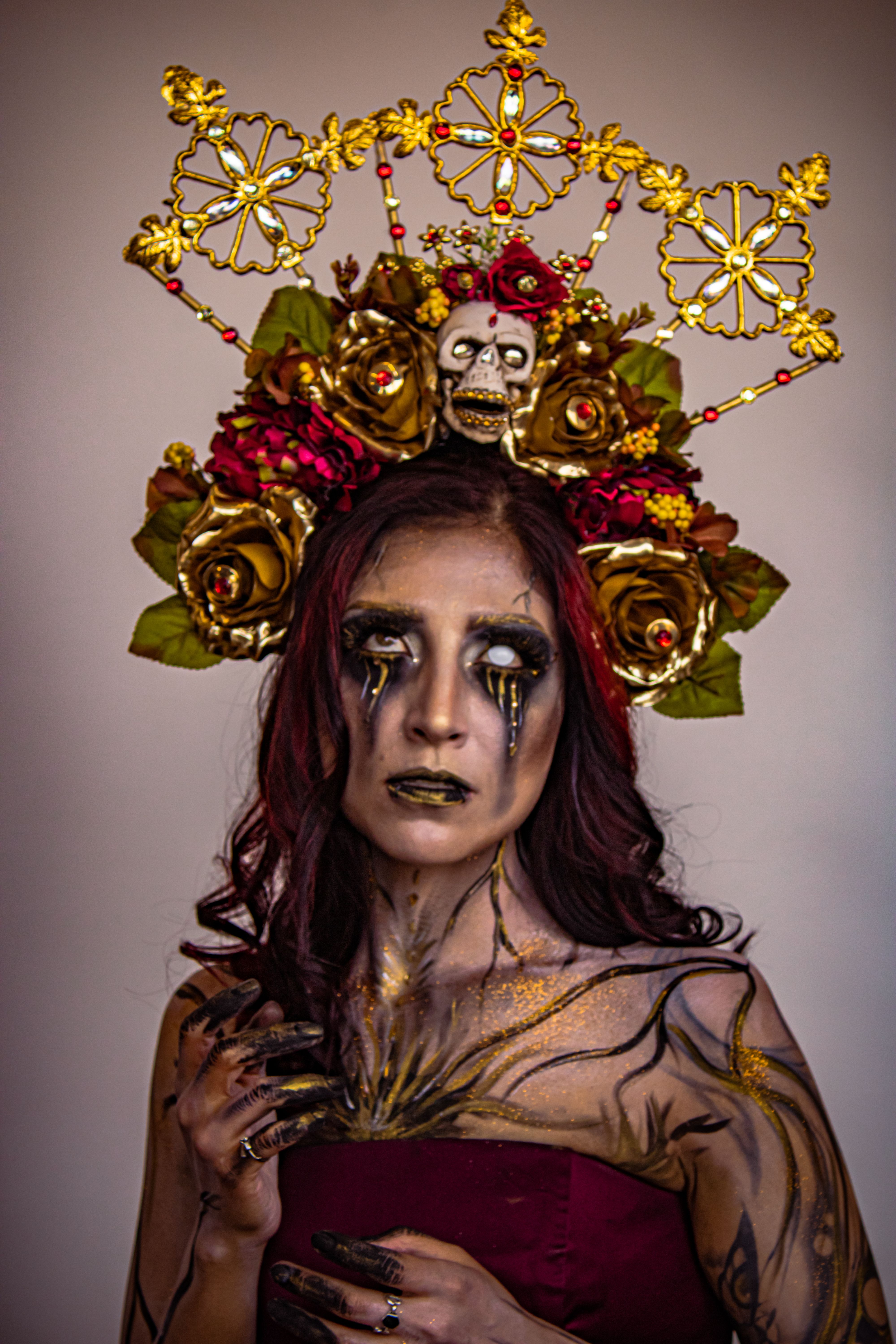 Artistic Portrait of Woman in Horror Costume · Free Stock Photo