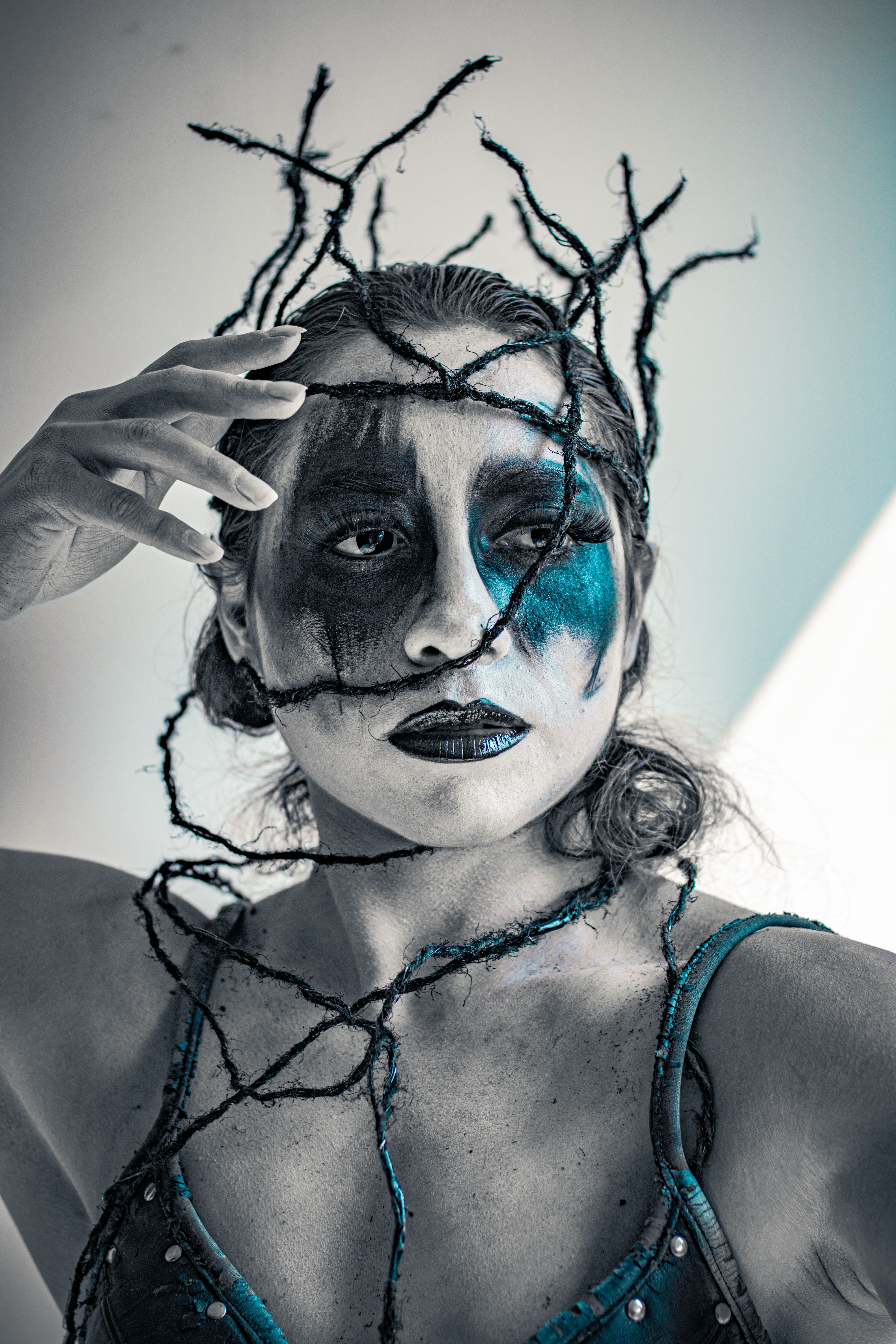 Artistic Horror Portrait in Ciudad de México · Free Stock Photo
