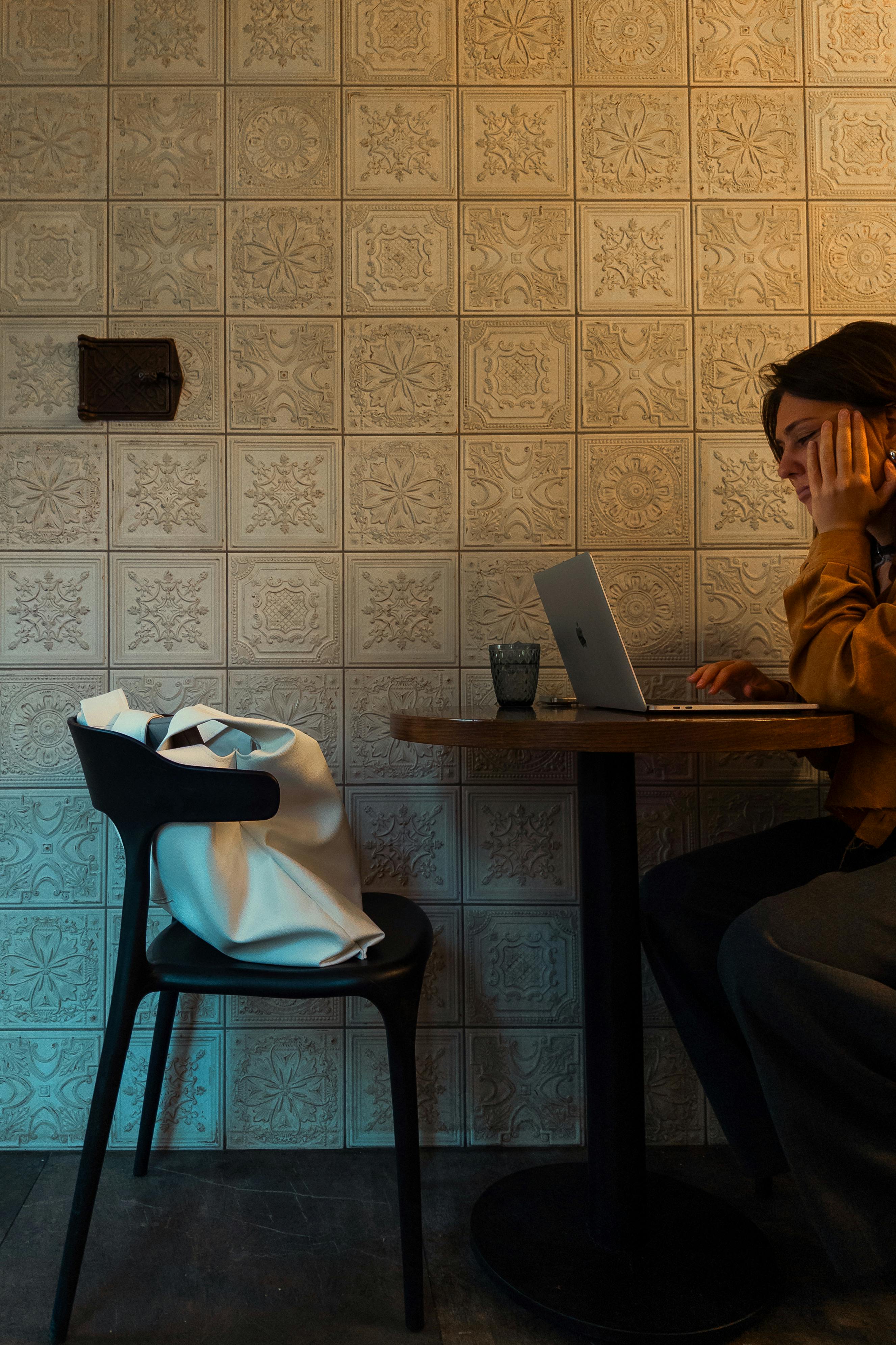 Cozy Coffee Shop Work Session · Free Stock Photo