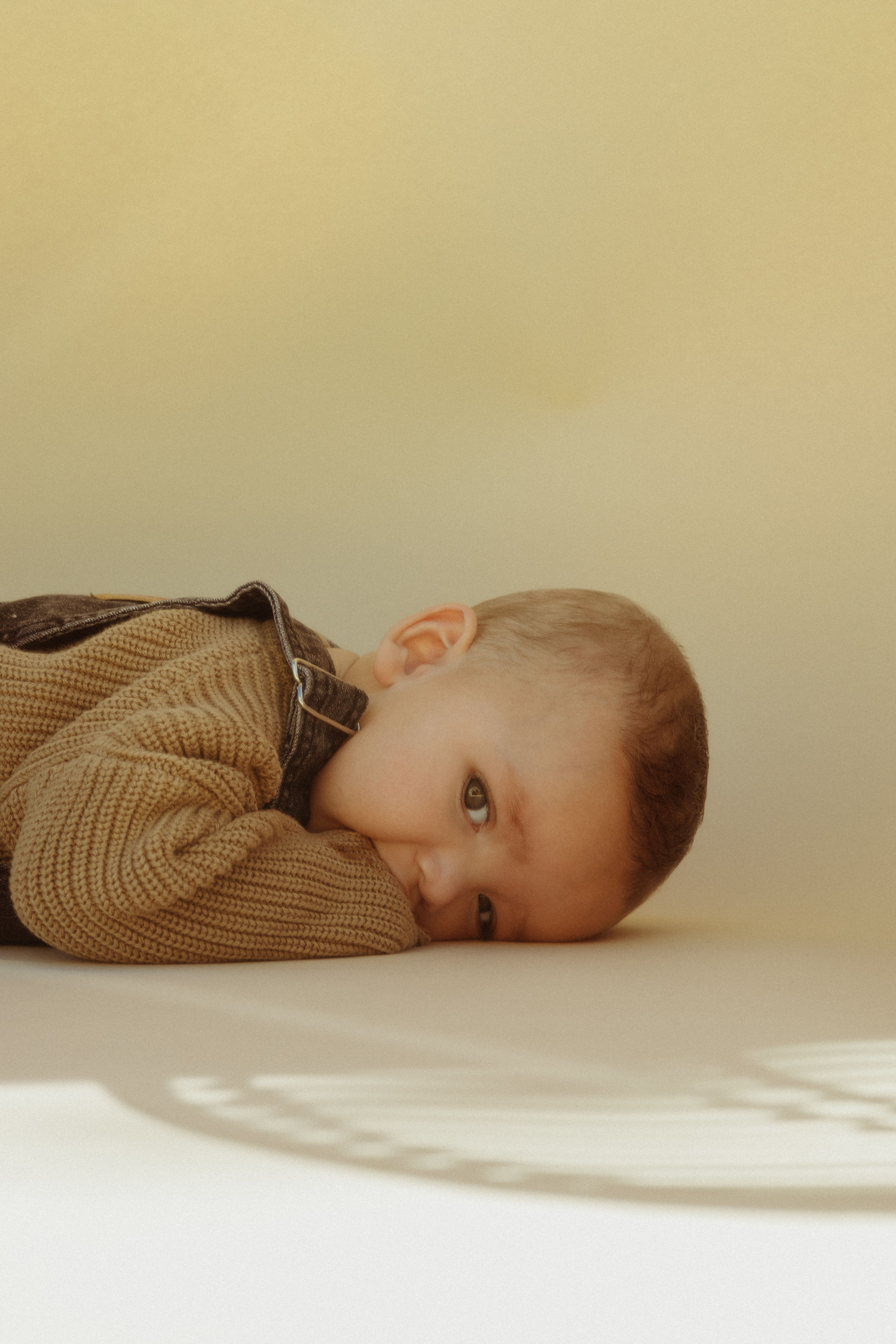 Charming Baby Portrait in Cozy Setting · Free Stock Photo
