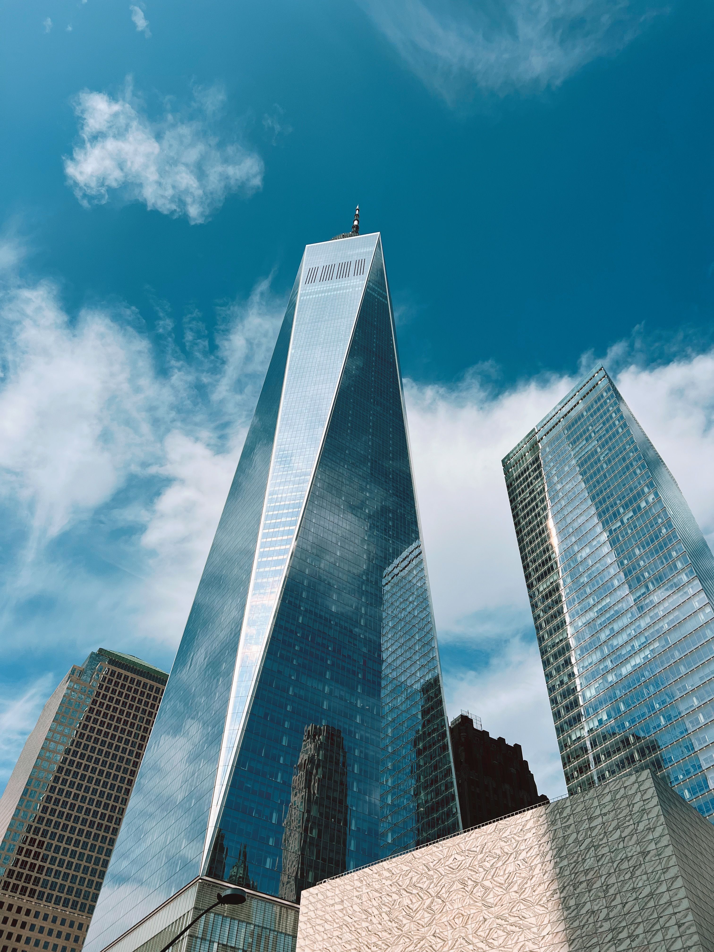 One World Trade Center Skyscraper and Skyline · Free Stock Photo