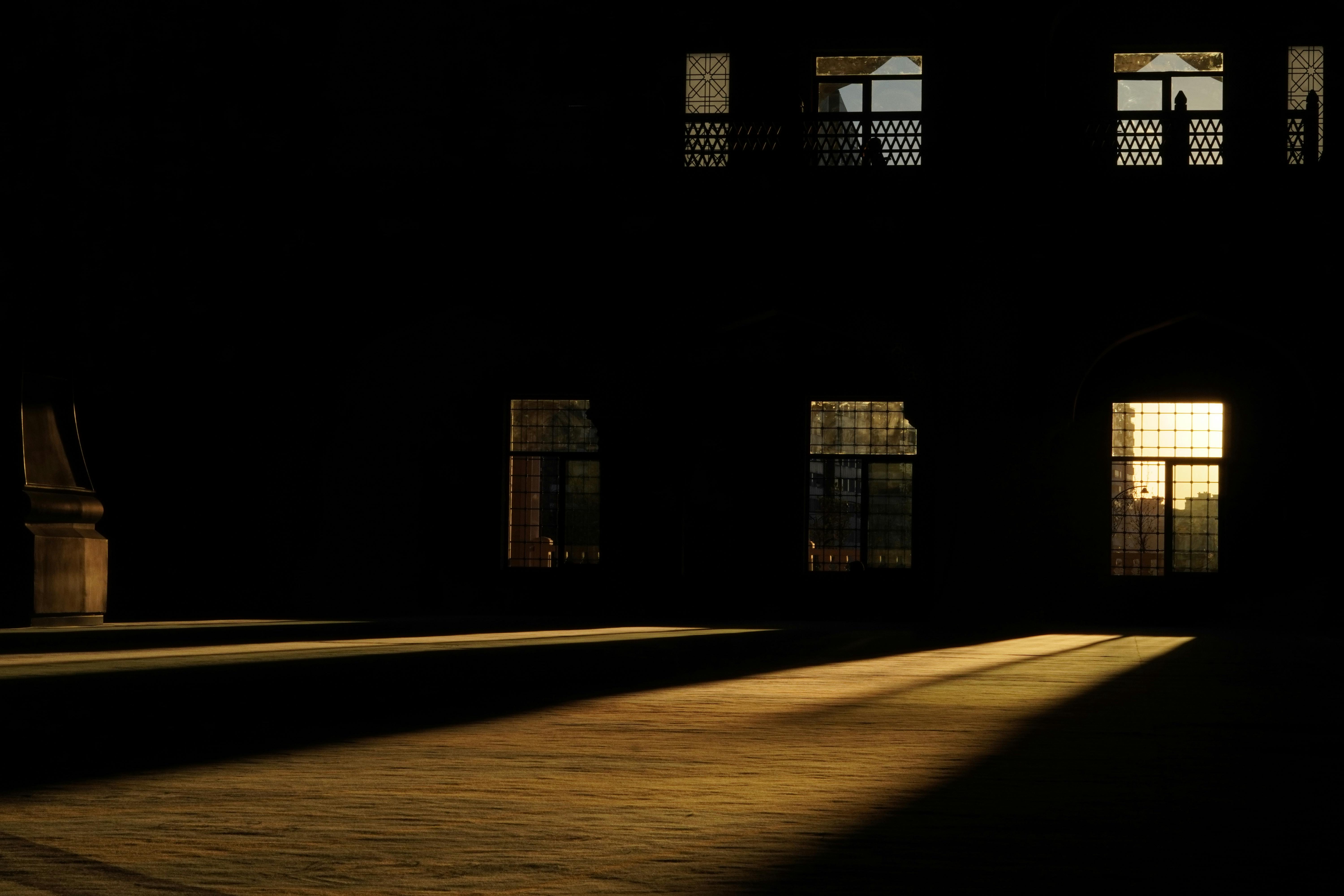 Dramatic Shadows and Light through Windows · Free Stock Photo