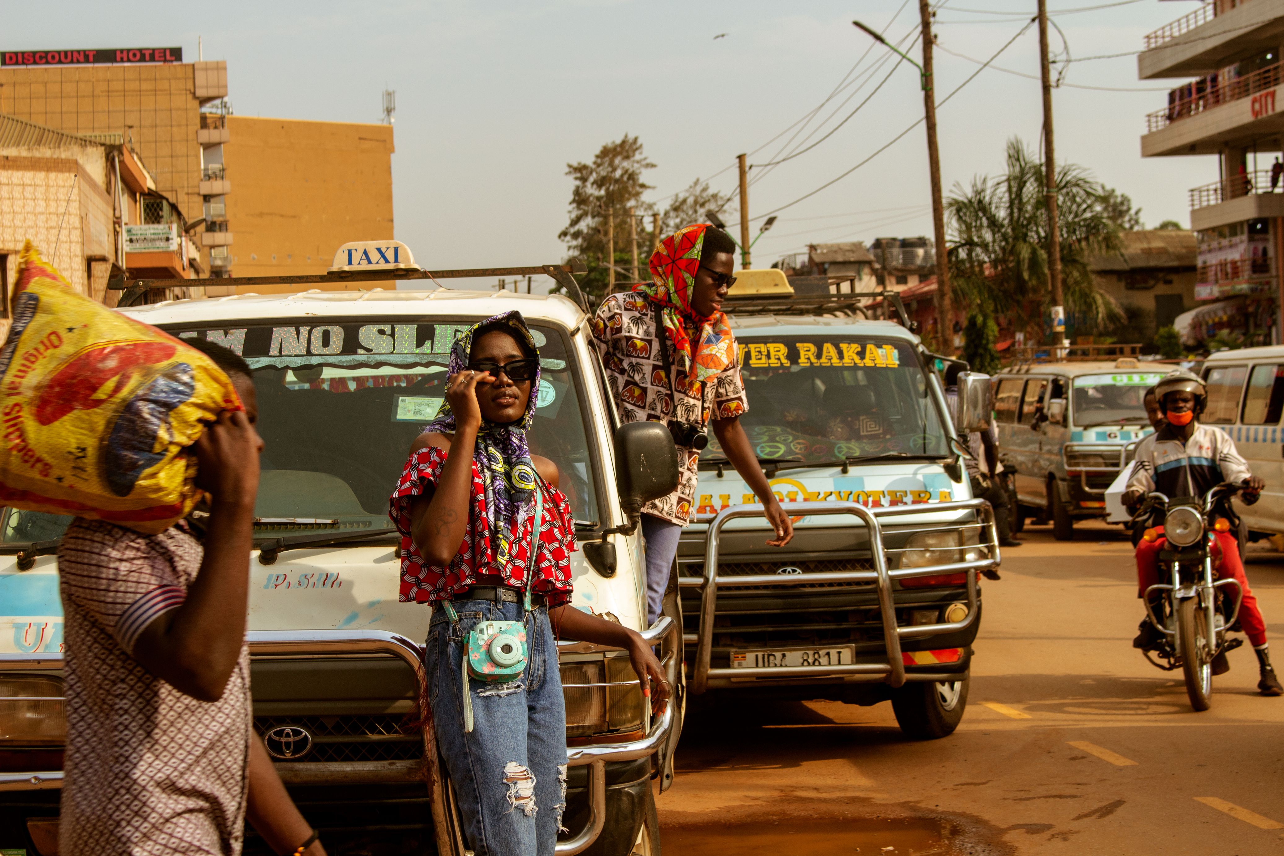 Vibrant City Life in an African Market · Free Stock Photo