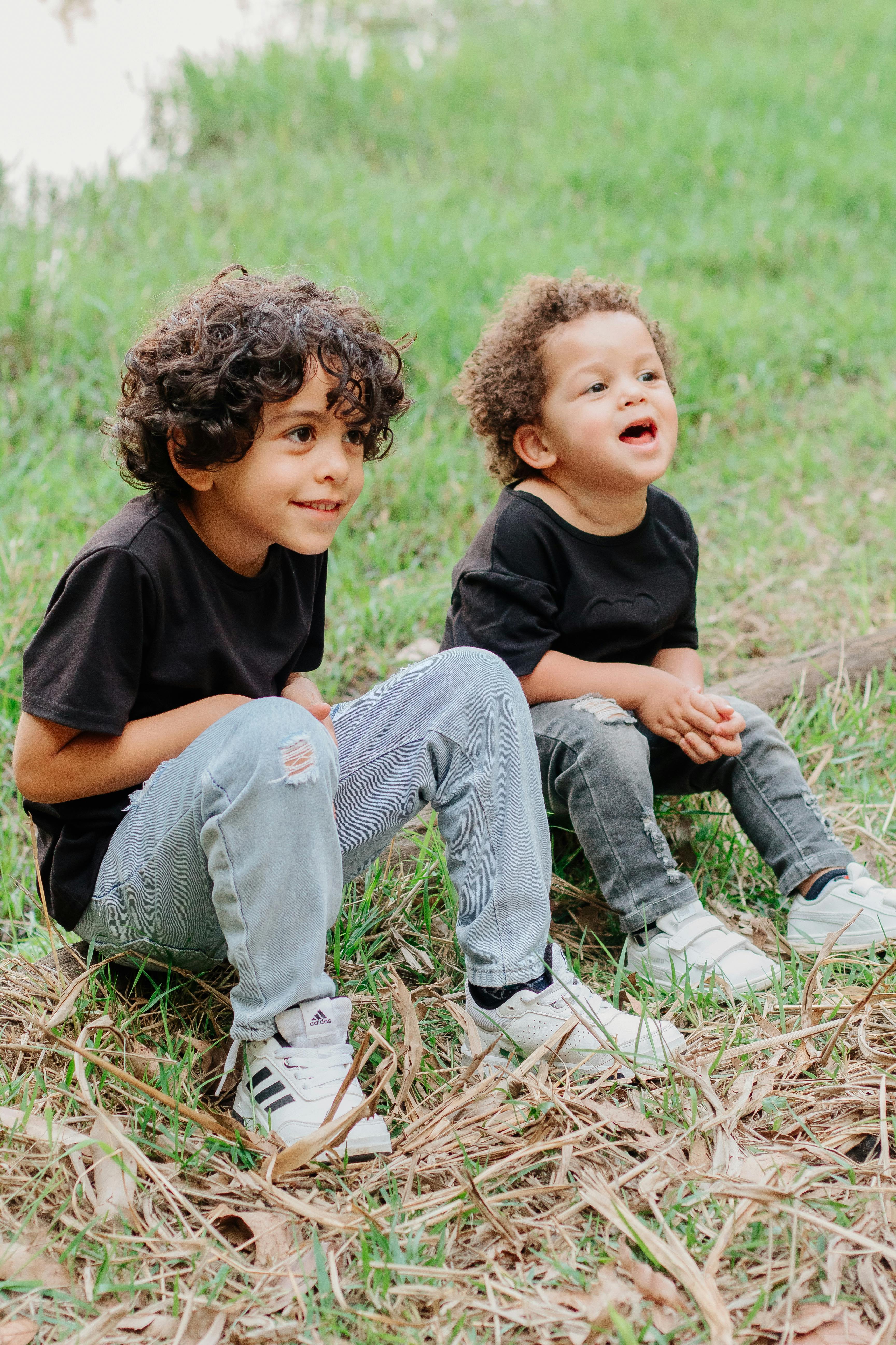 Girl Running Between Trees · Free Stock Photo