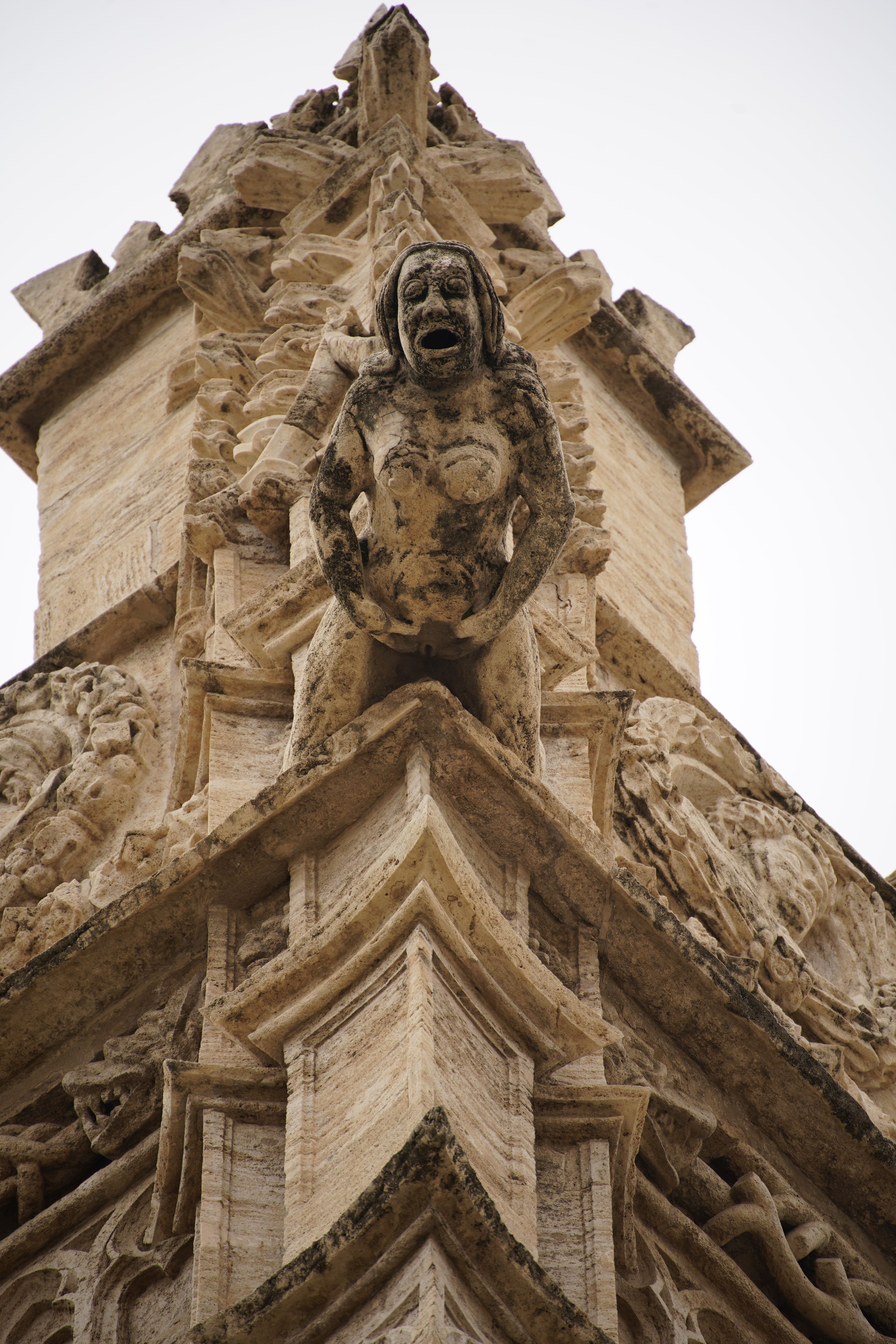 Gothic Gargoyle on Historical Building · Free Stock Photo