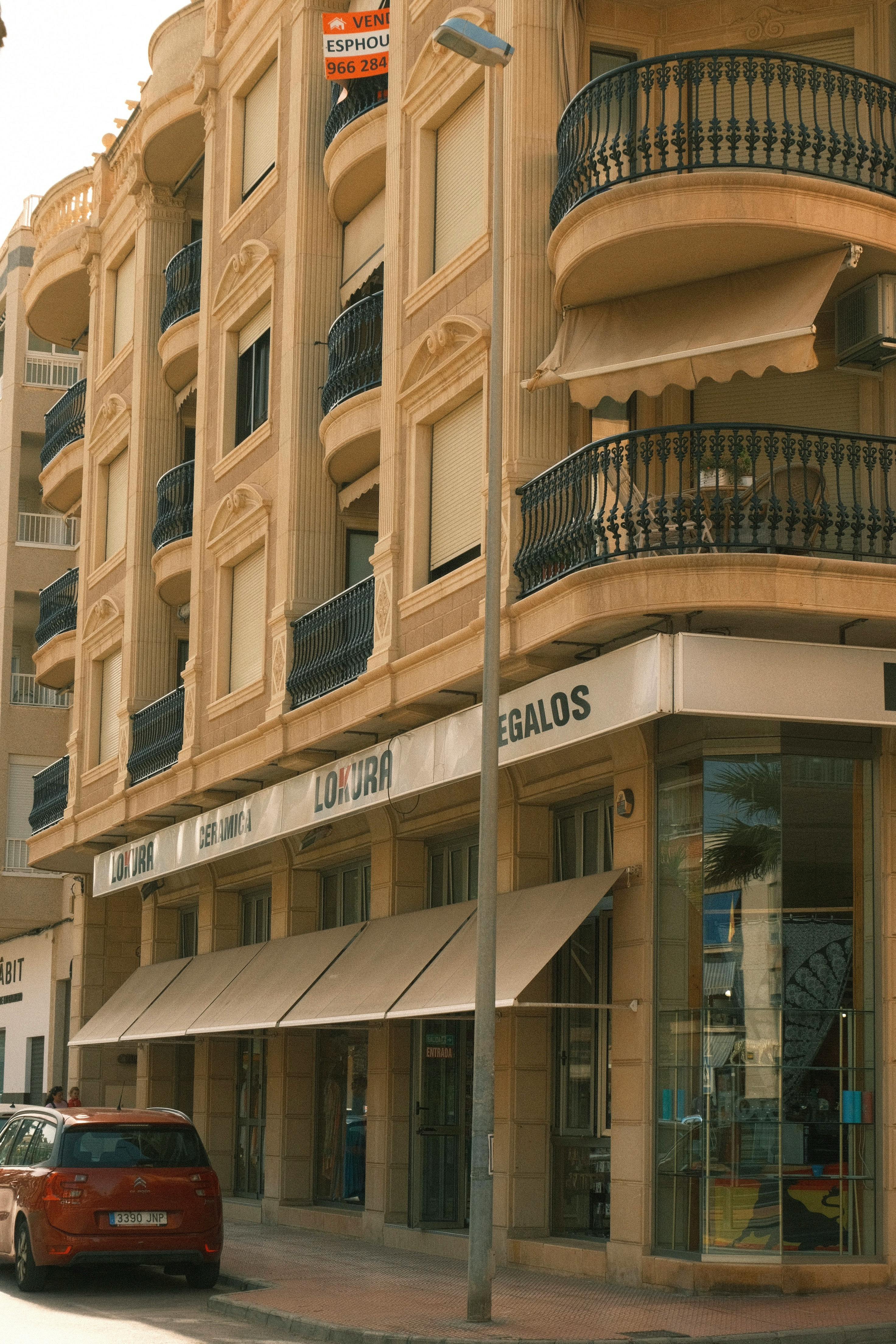 Elegant European Style Apartment Building Exterior · Free Stock Photo