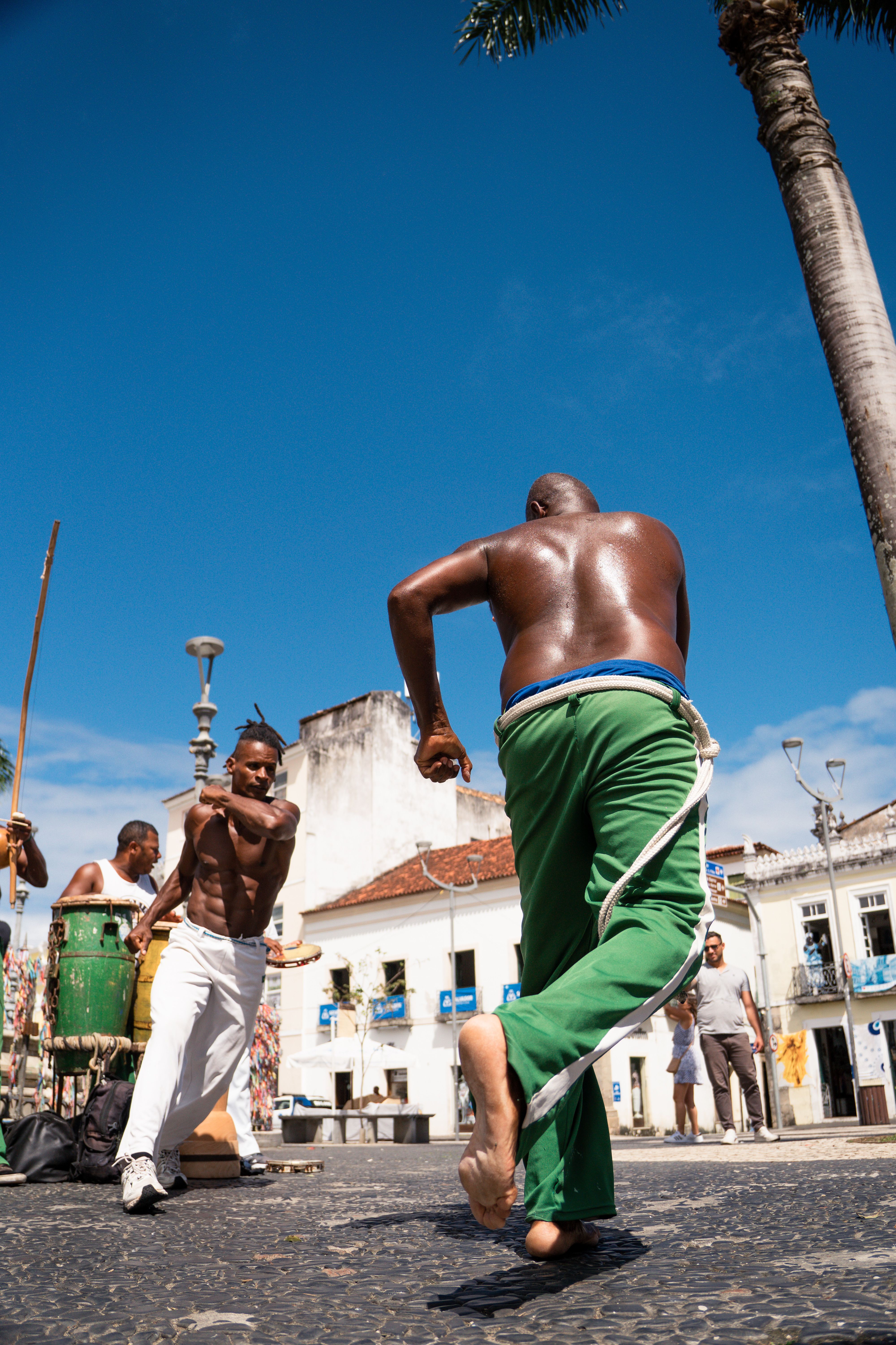 Capoeira Fighters Performing Outdoors in Brazil · Free Stock Photo