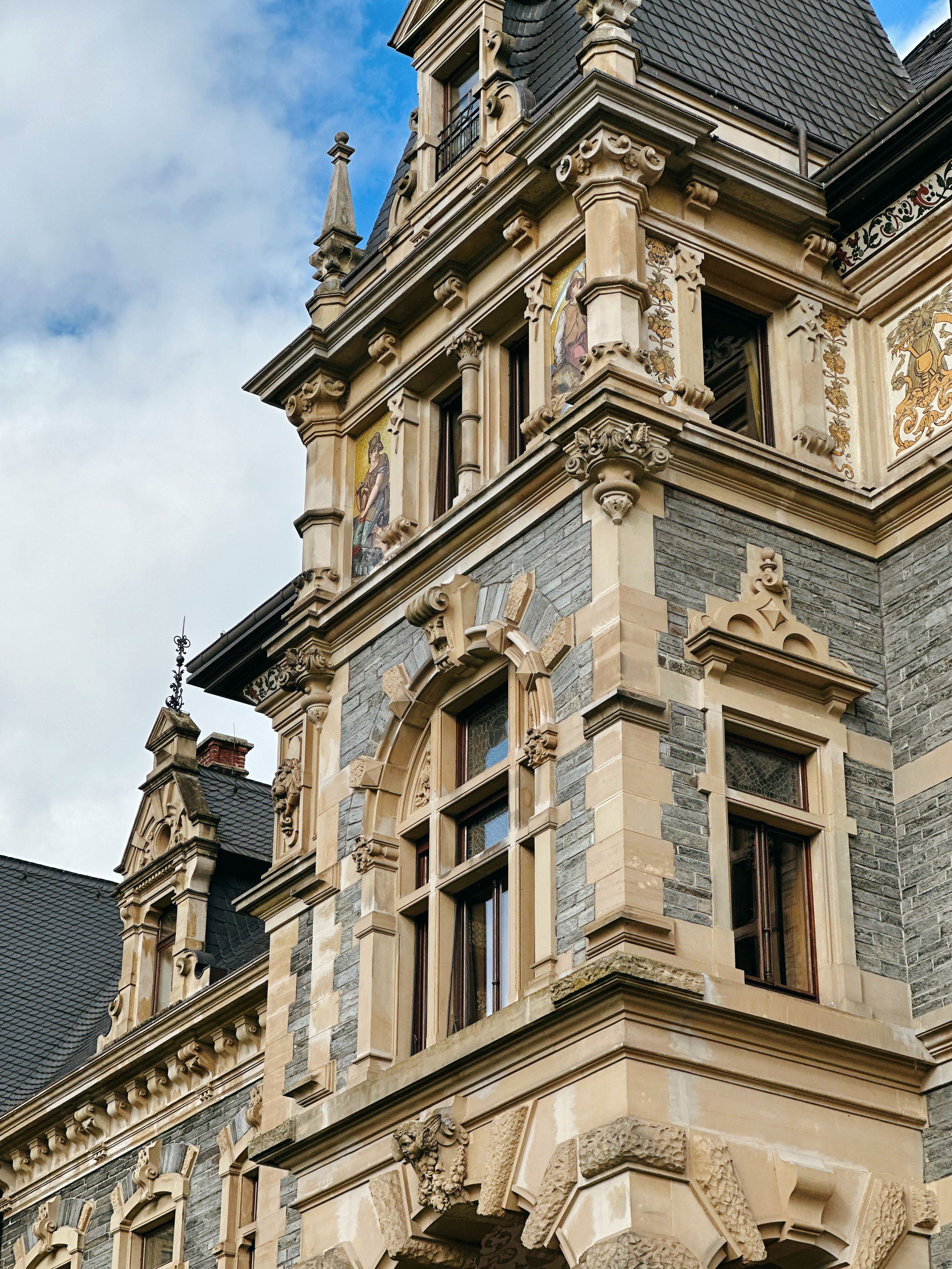 Historic European Architectural Detail Close-Up · Free Stock Photo