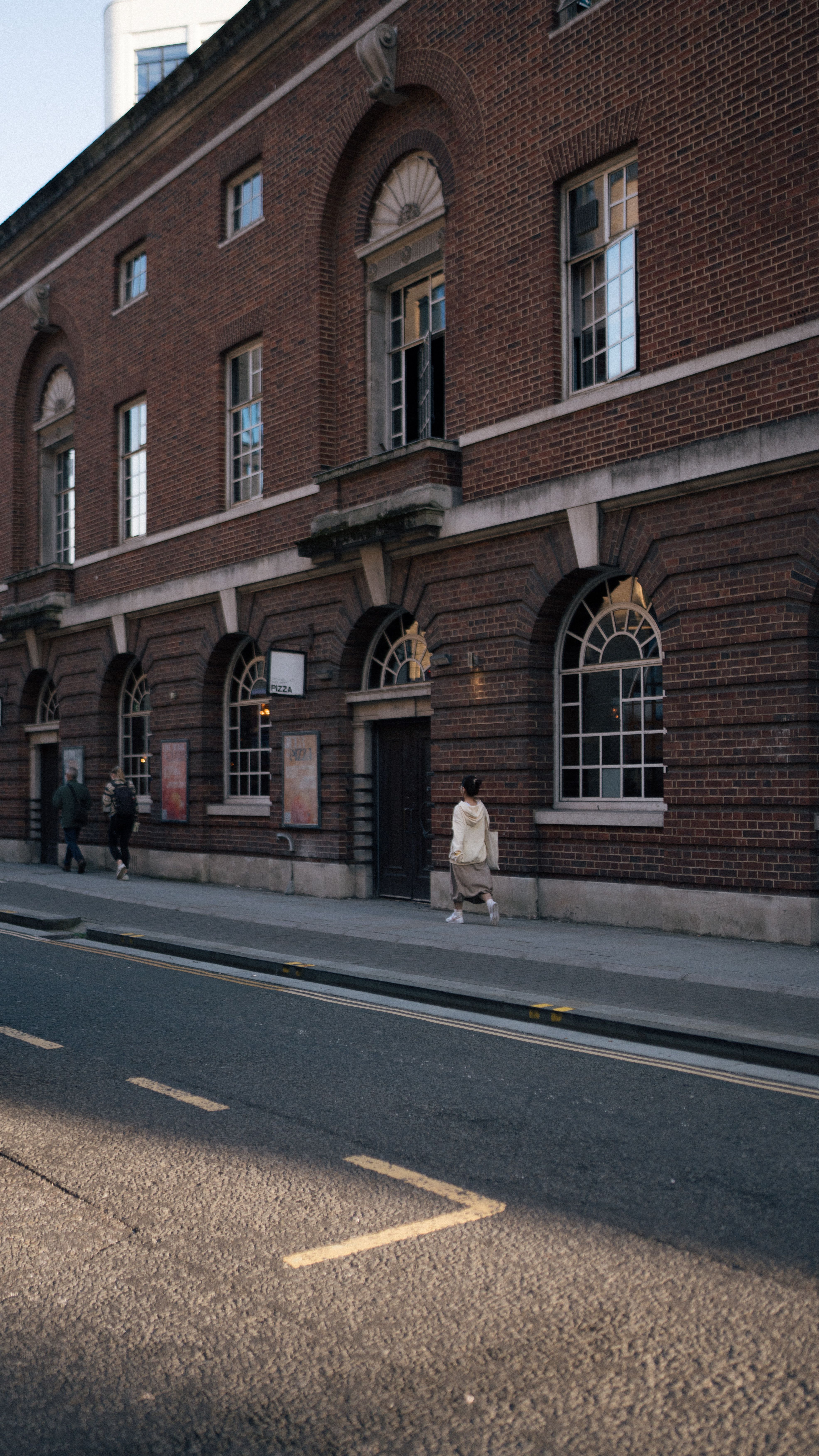 Historic Brick Building Street Scene in Daylight · Free Stock Photo
