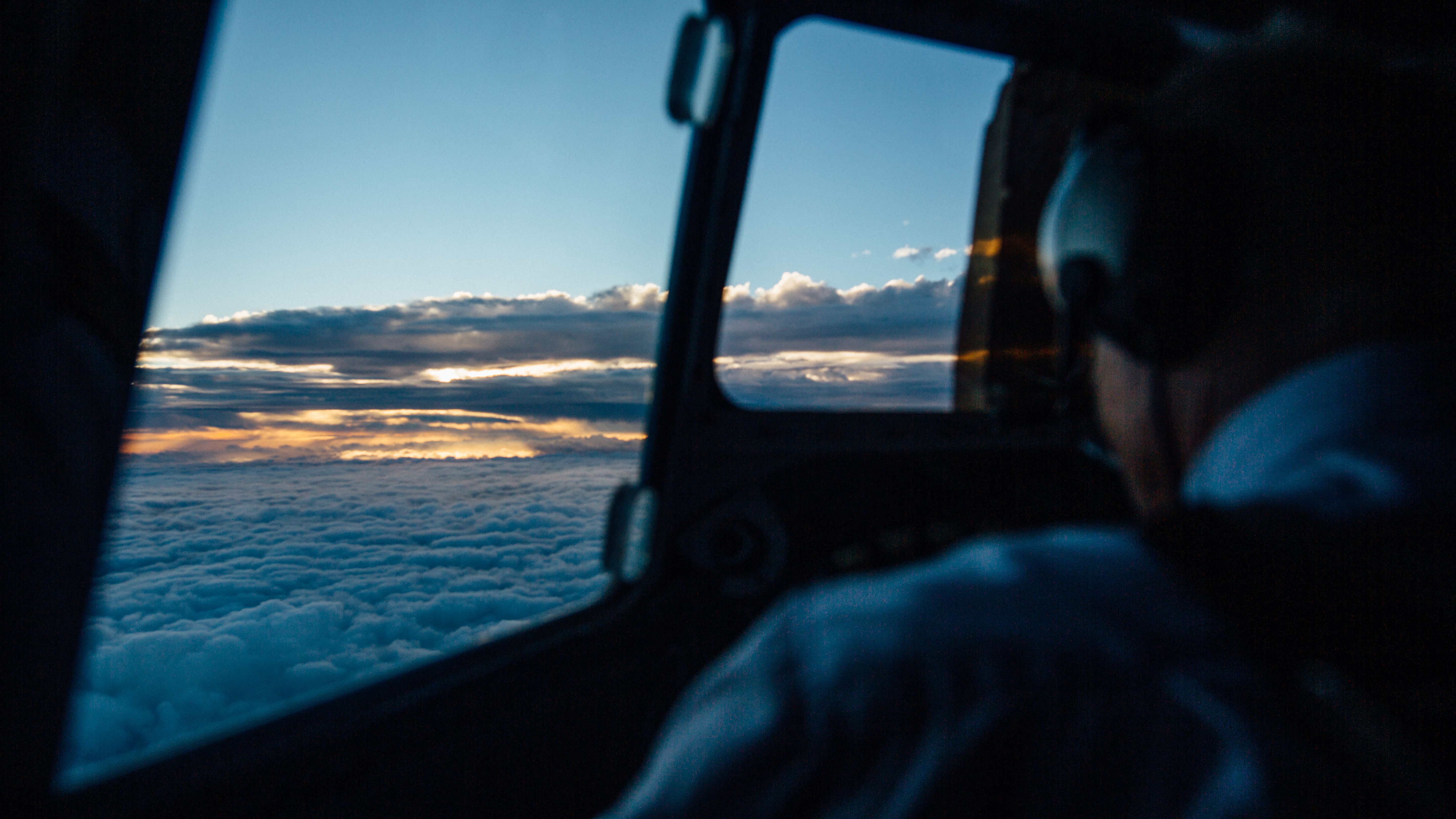 Man Riding Airplane · Free Stock Photo