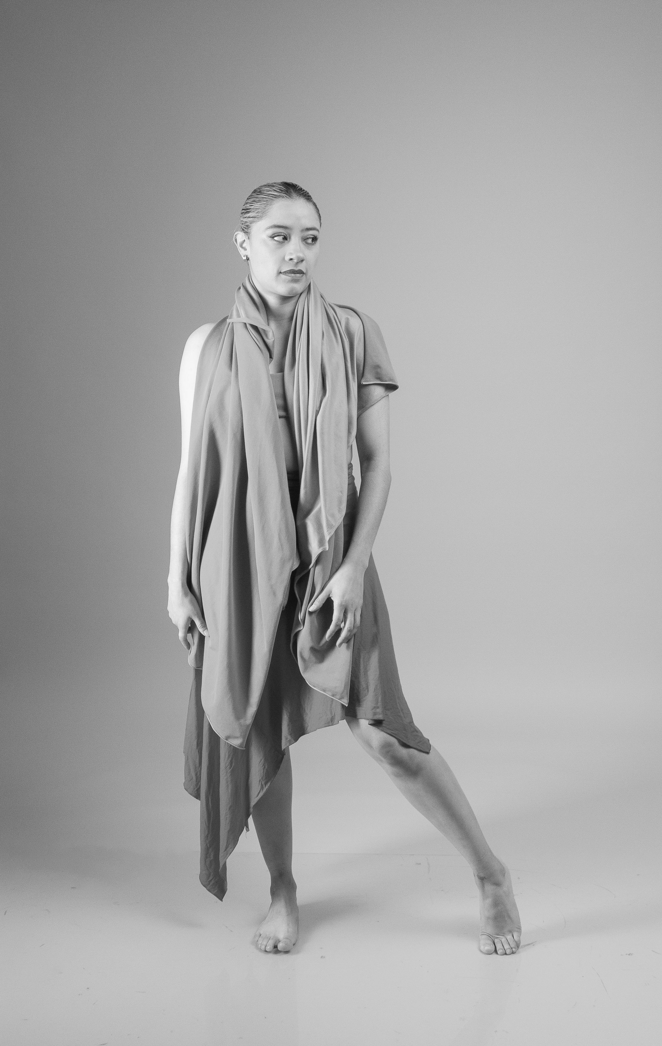 Expressive Contemporary Dance Portrait in Studio Light · Free Stock Photo