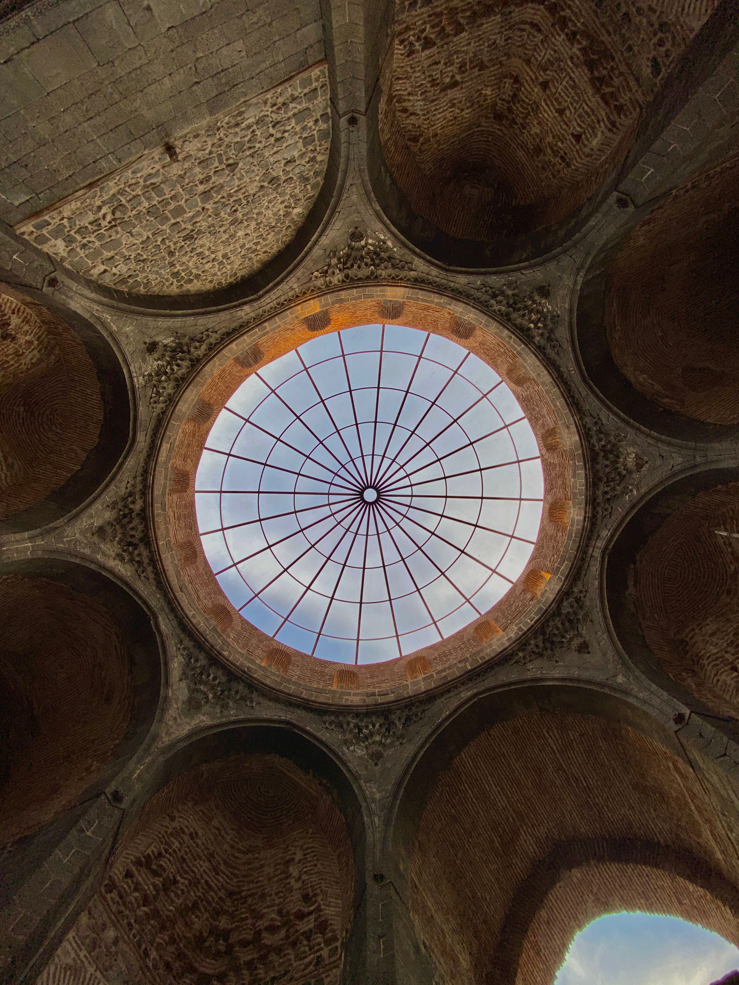 Historic Dome Architecture with Skylight View · Free Stock Photo