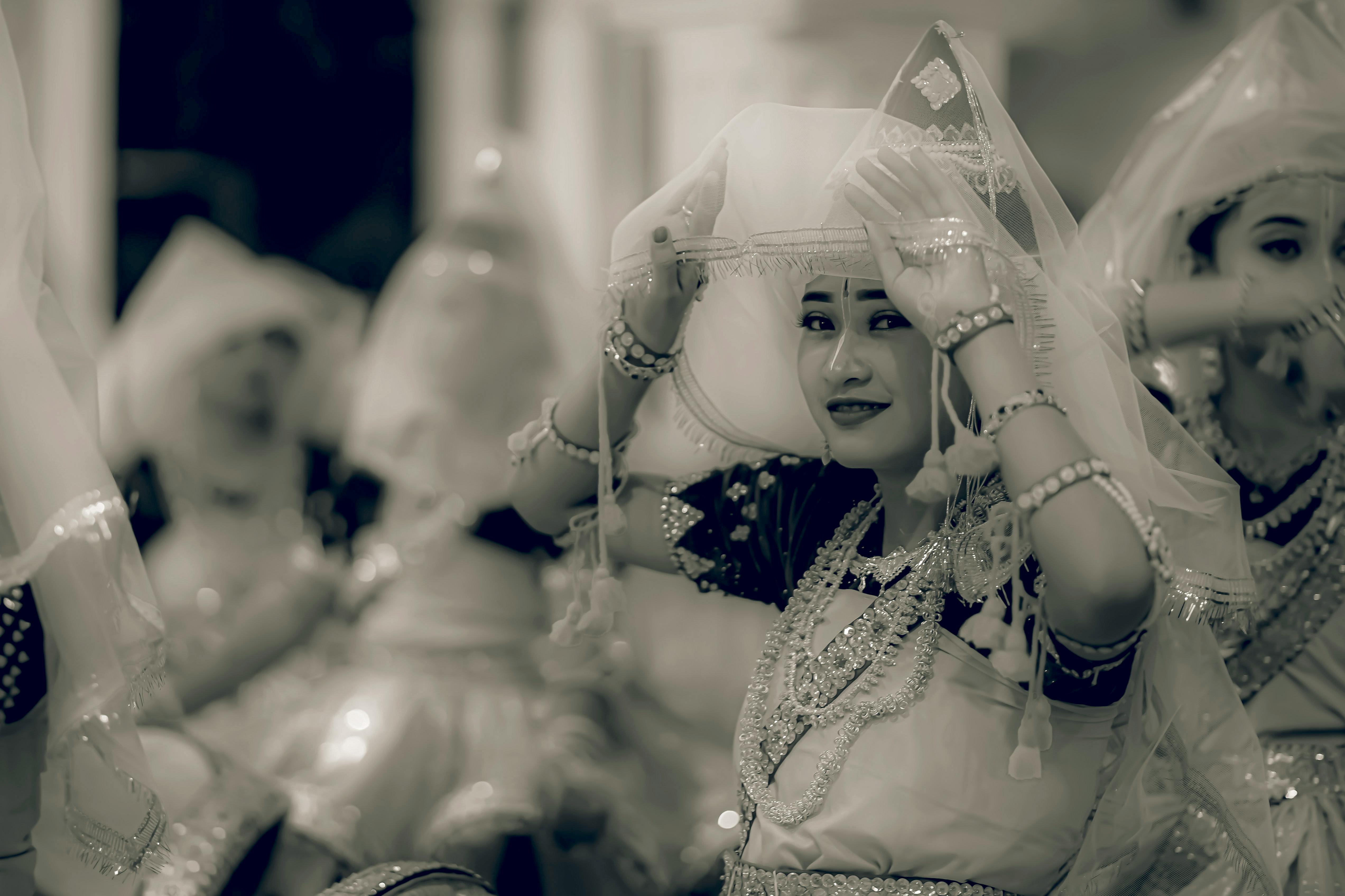 Traditional Dance in Imphal's Temple Ceremony · Free Stock Photo