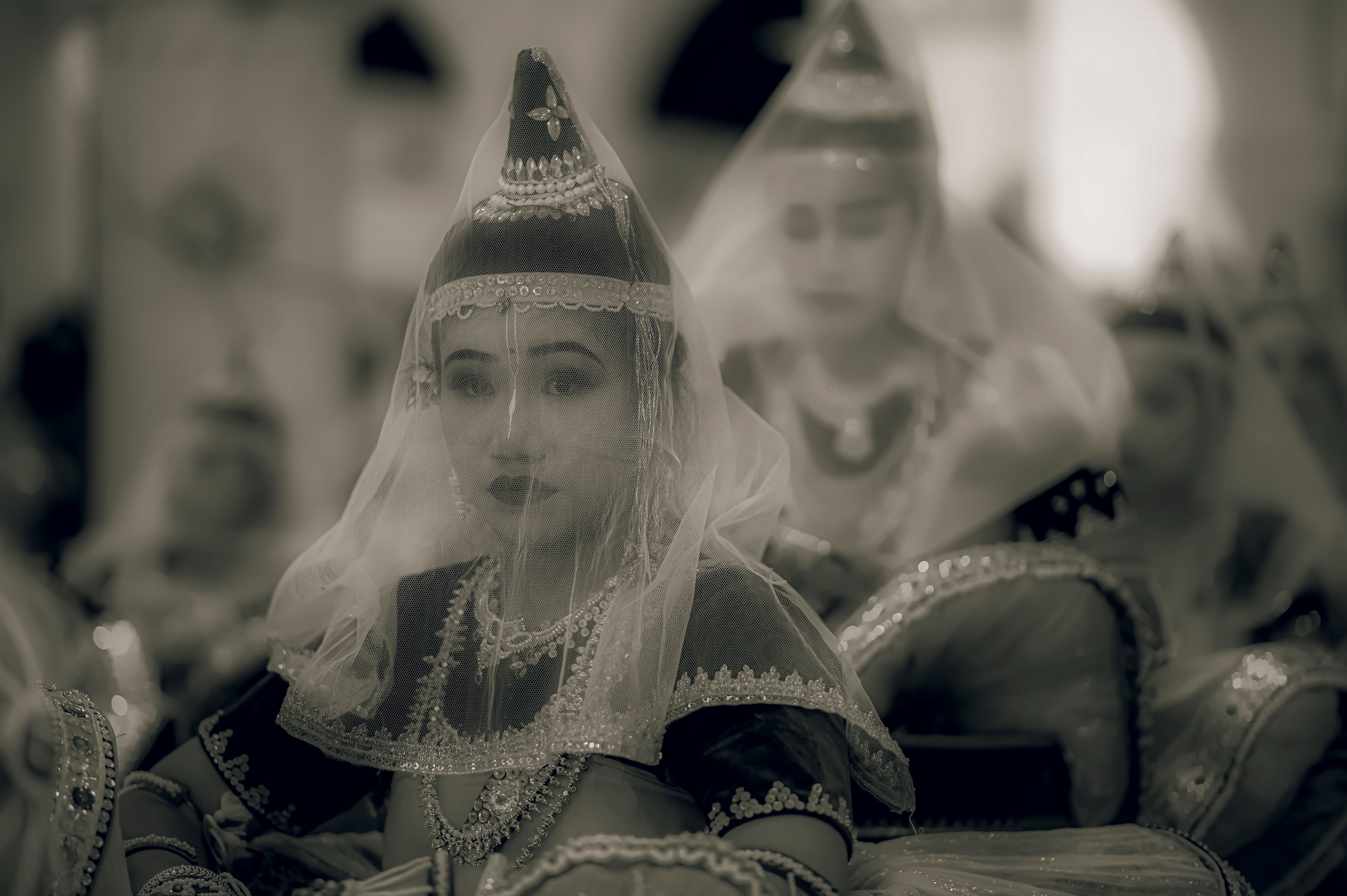 Traditional Manipuri Dance Performance Portrait · Free Stock Photo
