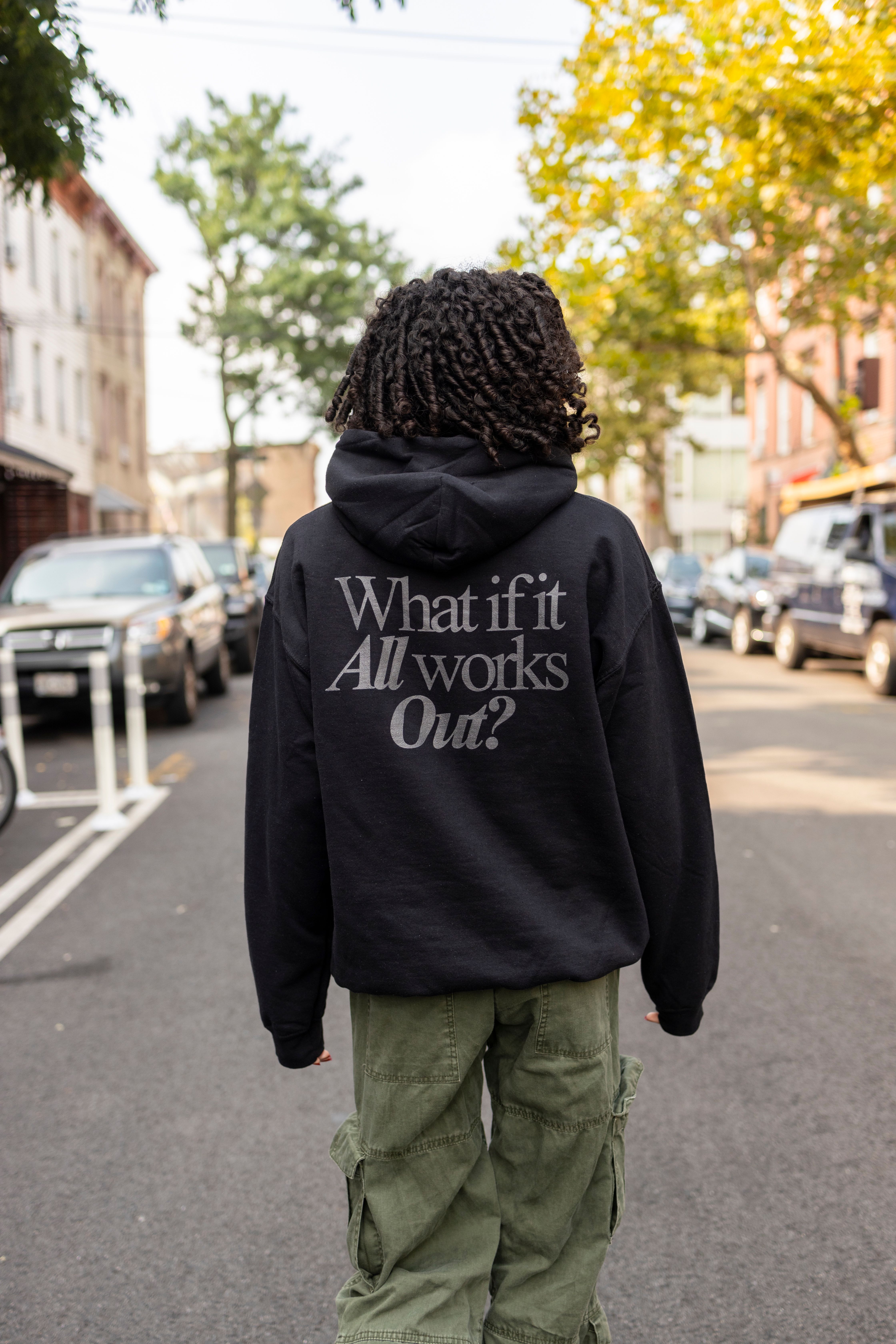 Street Style with Inspirational Hoodie Quote · Free Stock Photo