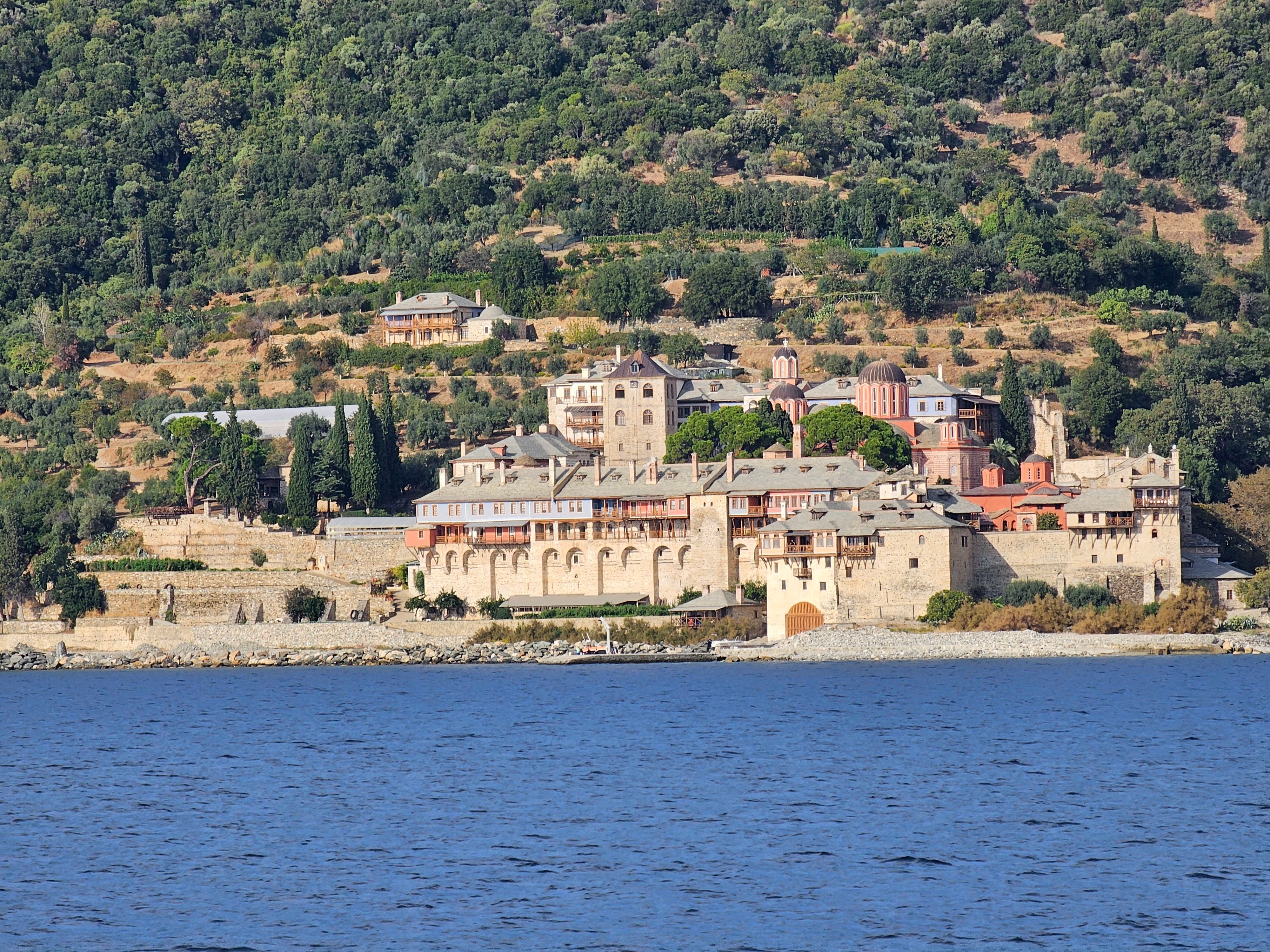 Historic Monastery by the Sea in Greece · Free Stock Photo