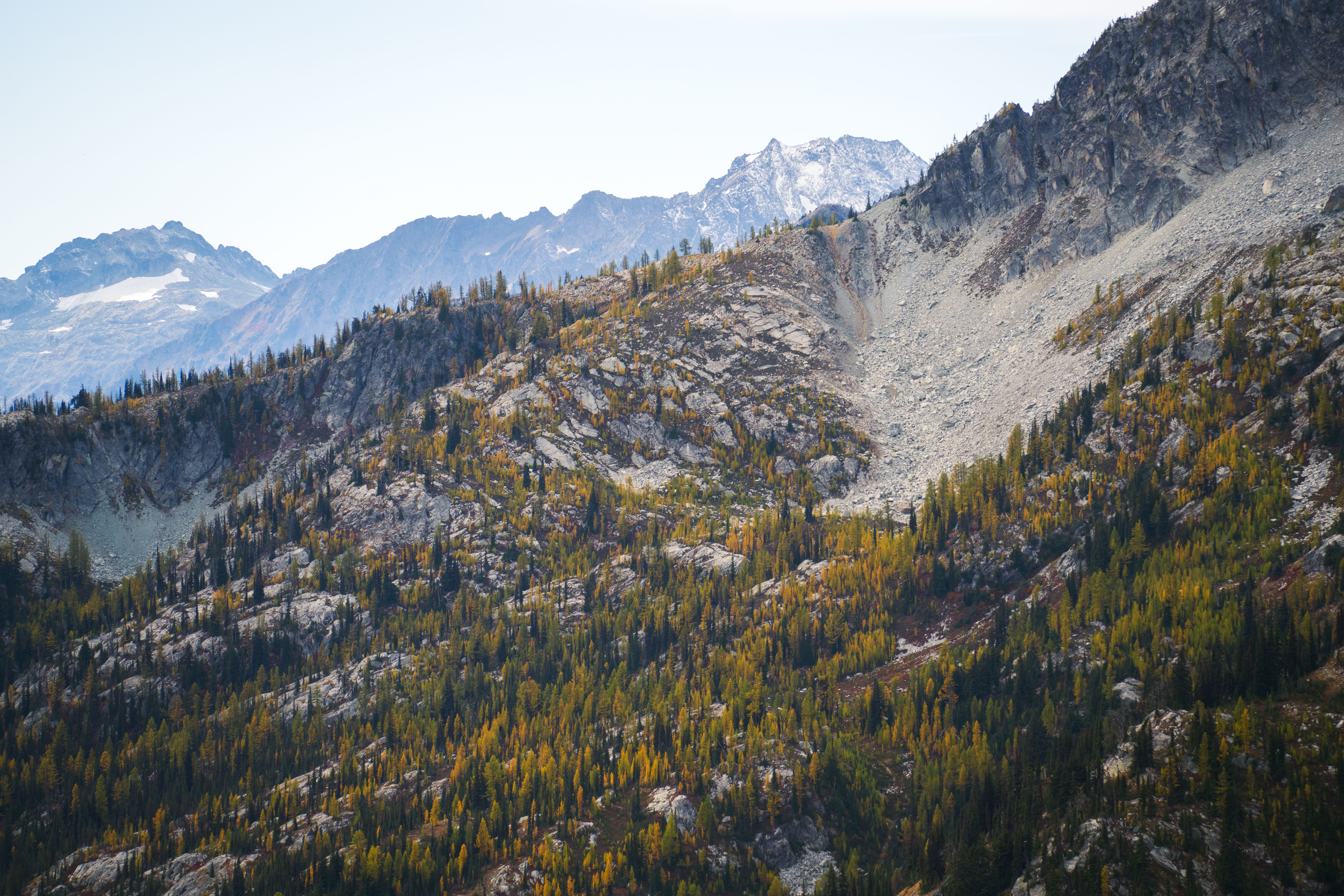 Scenic Autumn View of North Cascades Mountains · Free Stock Photo