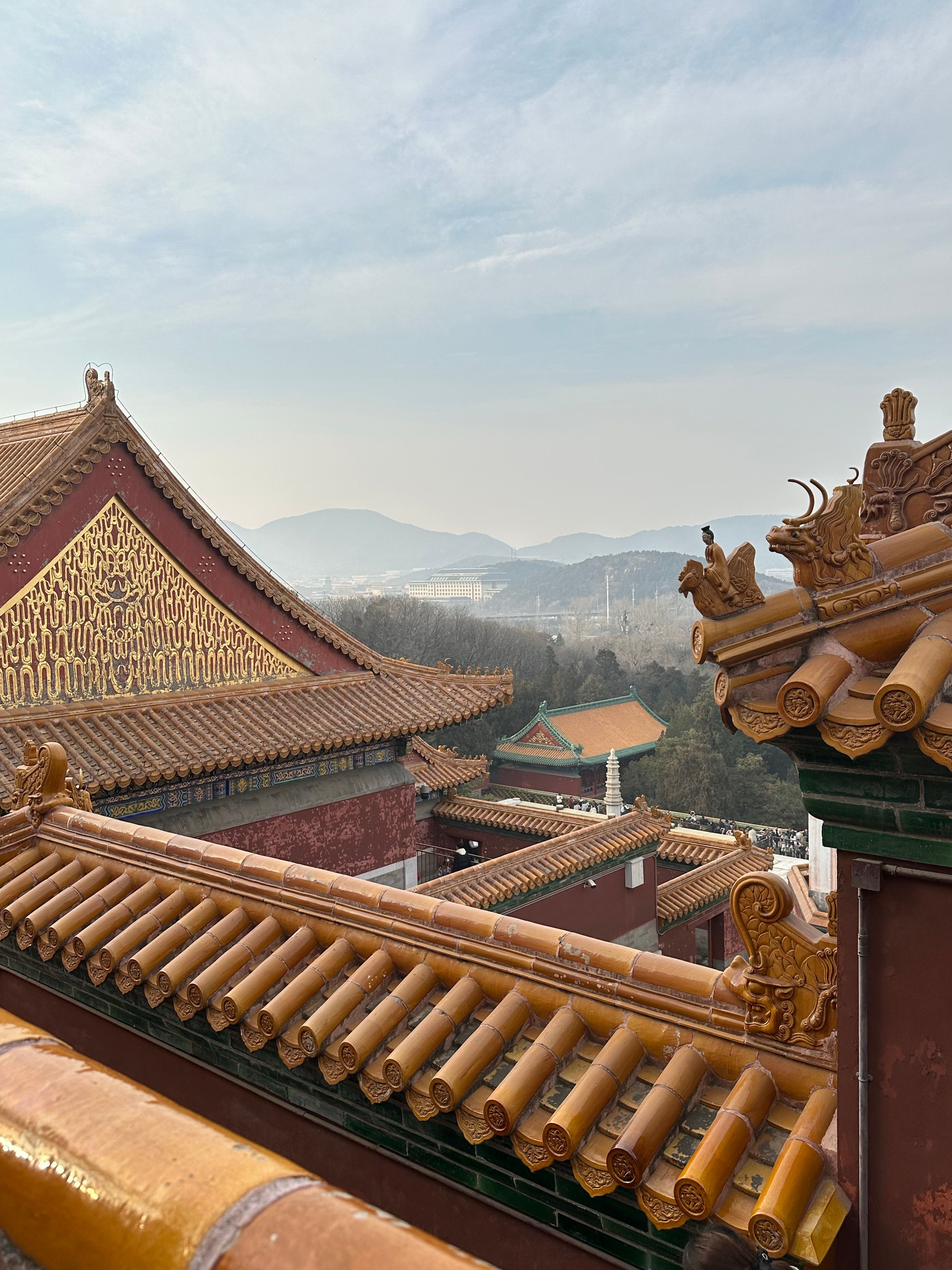 Traditional Asian Temple Rooftops at UNESCO Site · Free Stock Photo