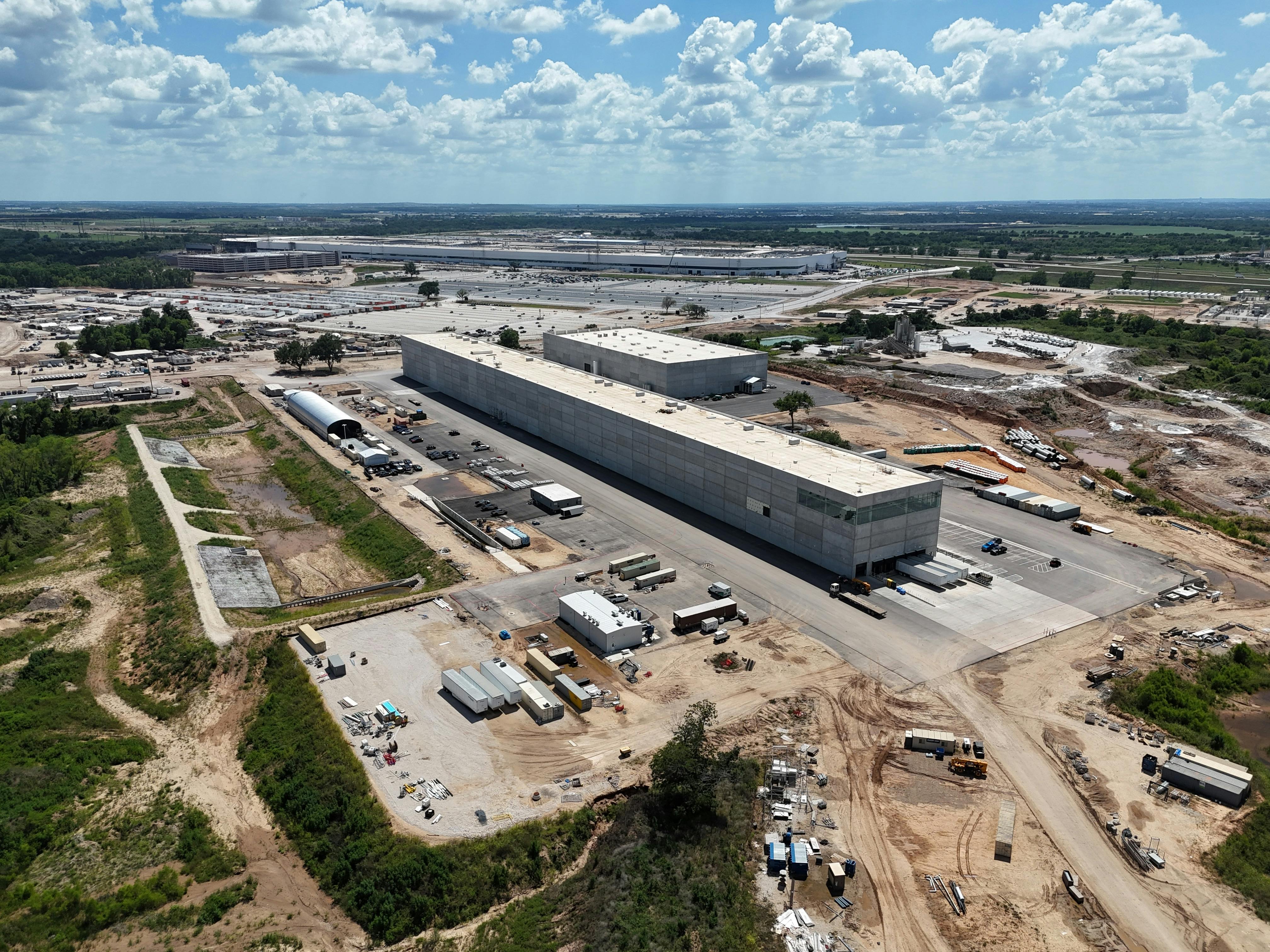 Vista Aérea De Un Sitio De Construcción En Austin · Foto de stock gratuita