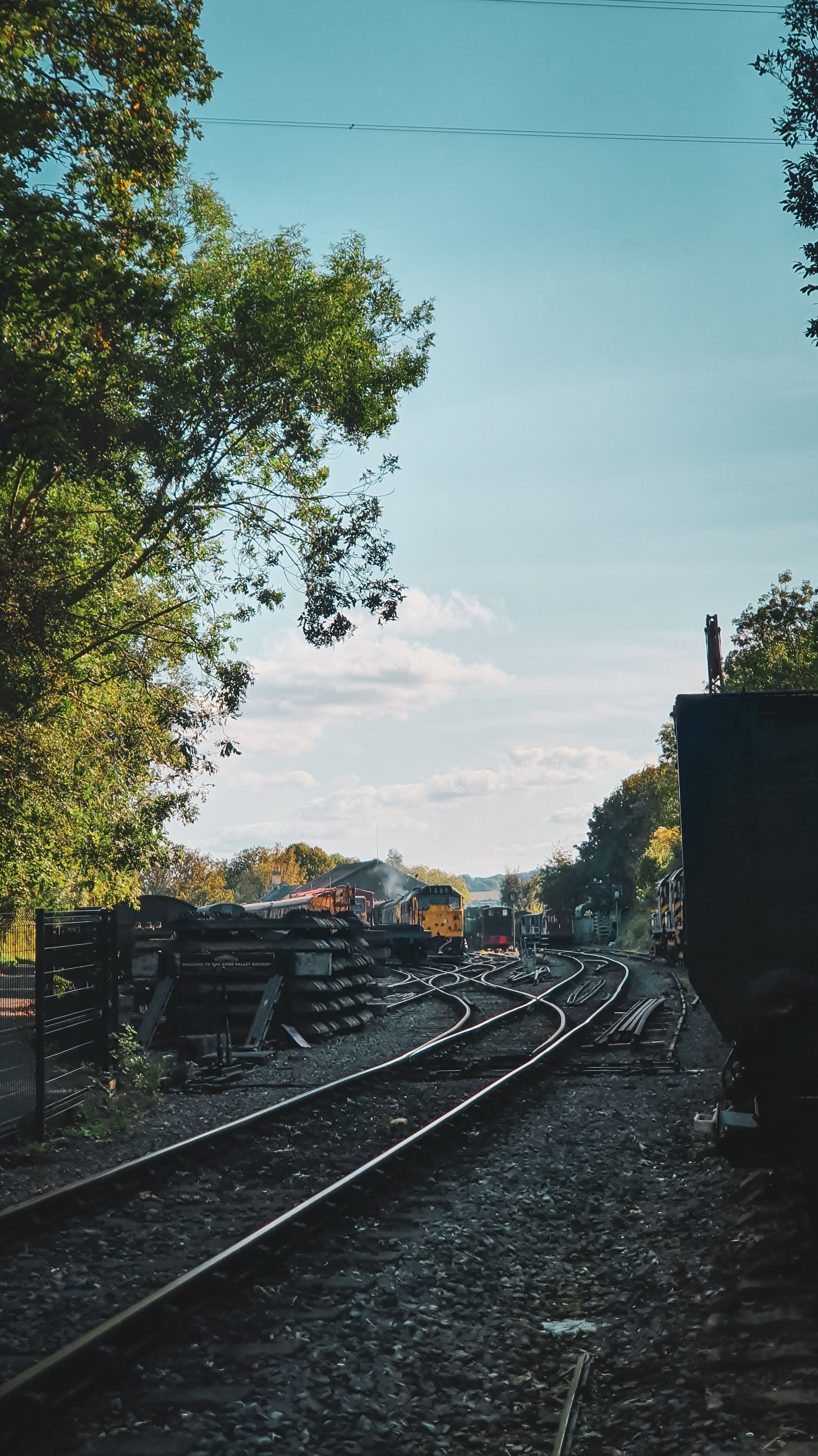 Railway Tracks in Scenic Bitton, England · Free Stock Photo