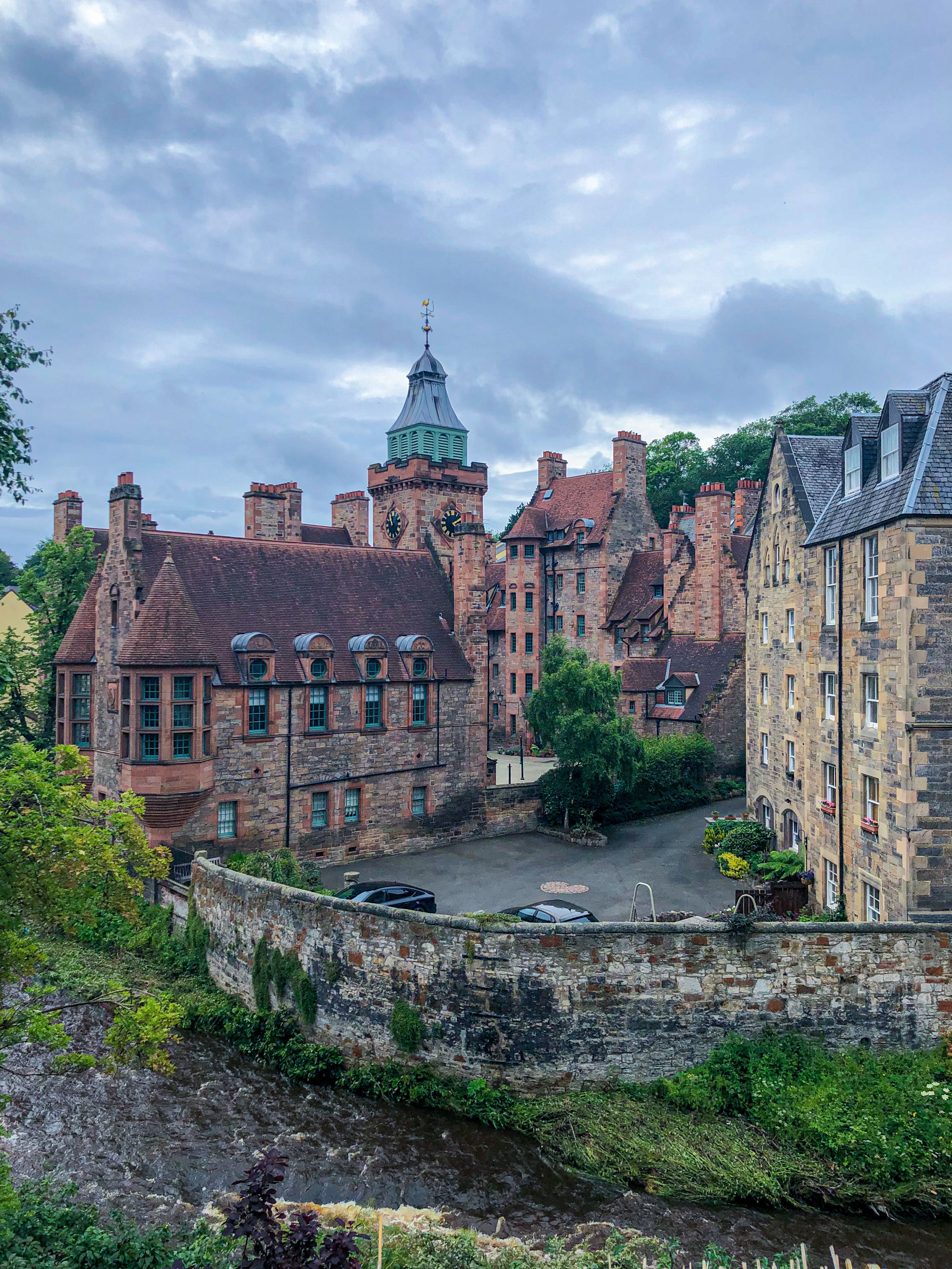 Charming Scottish Architecture in Dean Village · Free Stock Photo
