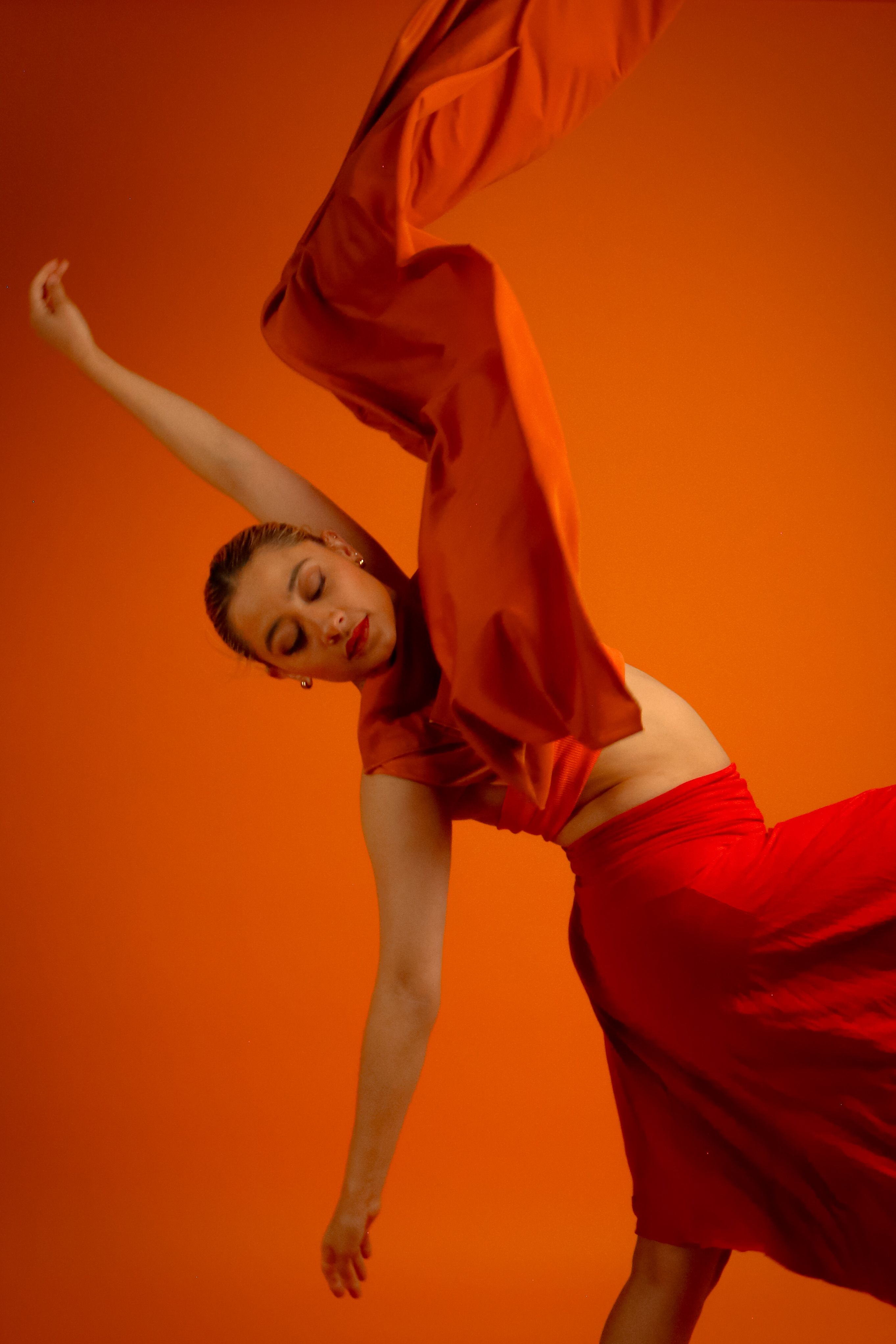 Woman Wearing Brown Pants Dancing · Free Stock Photo