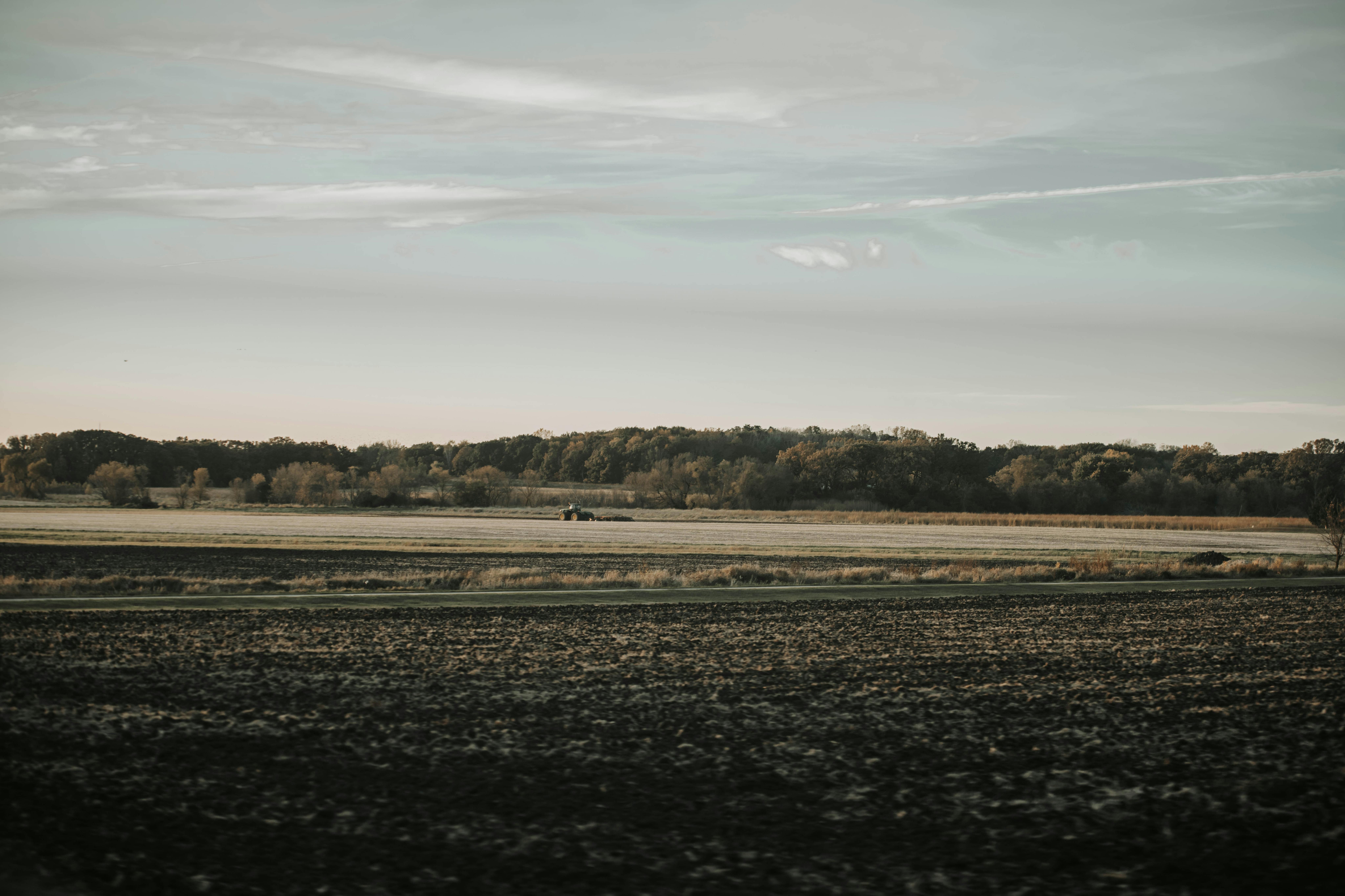 Scenic Farmland Landscape in Spring Grove, Illinois · Free Stock Photo