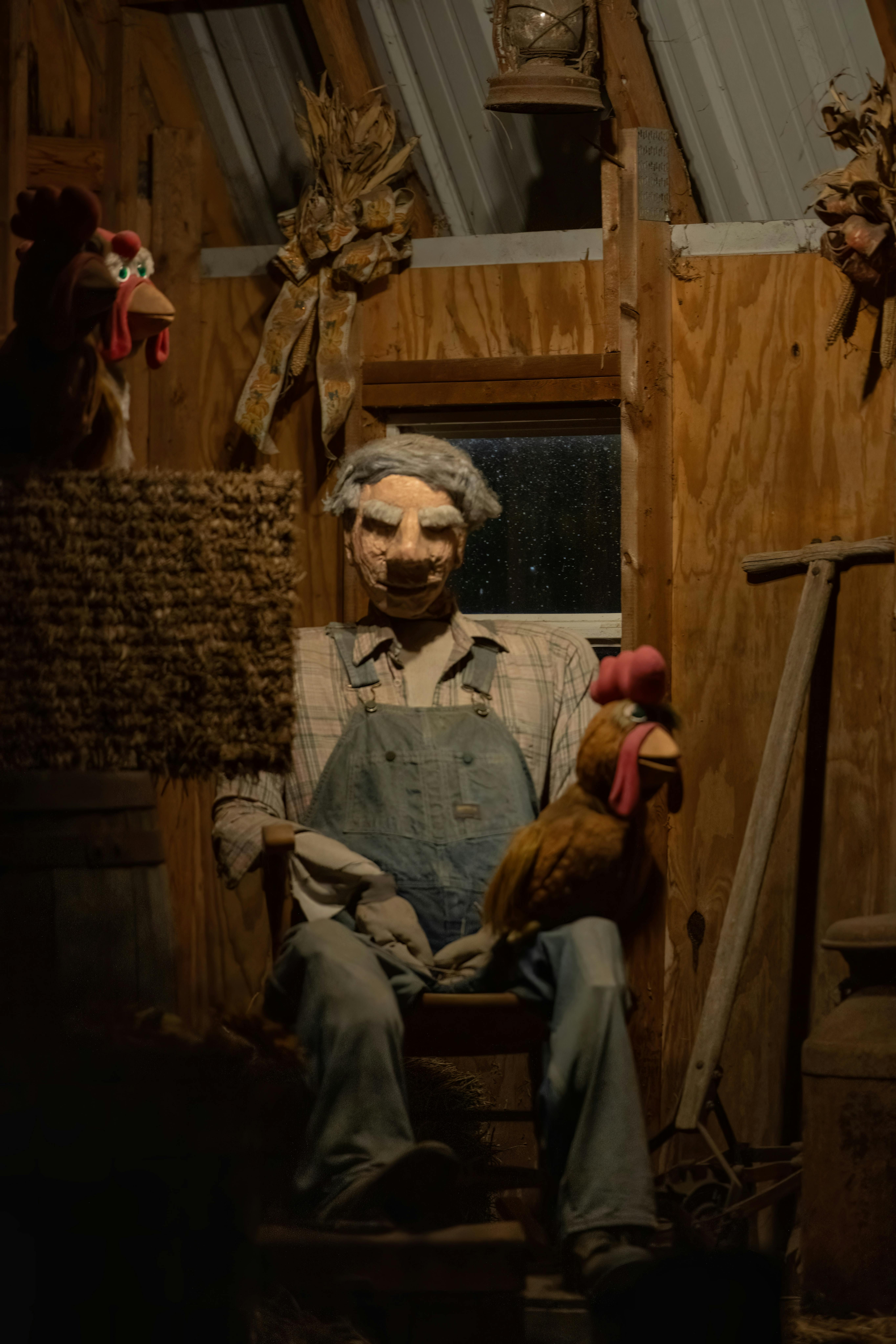 Rustic Farm Scarecrow in a Barn Setting · Free Stock Photo