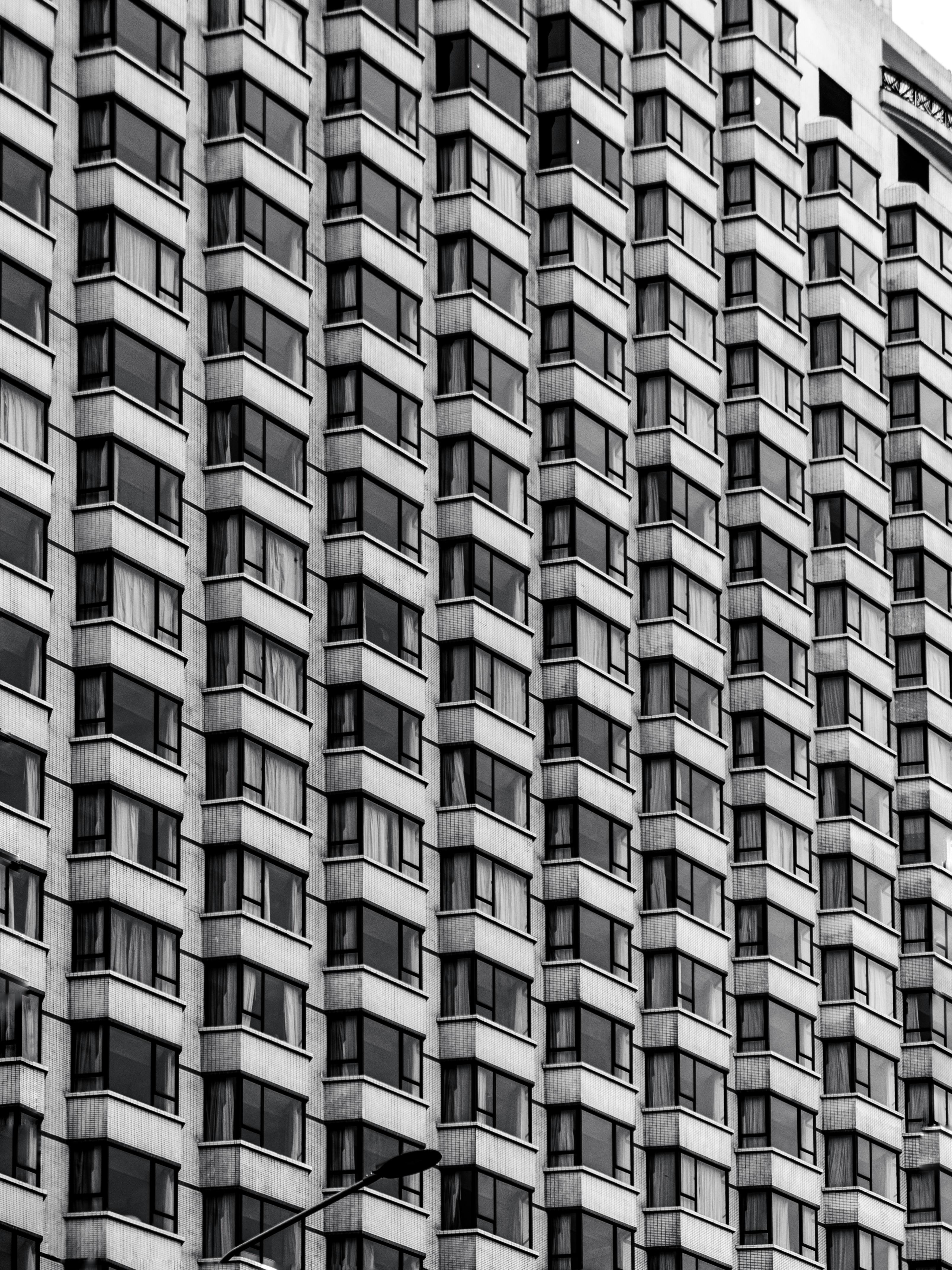 Intricate Pattern of Urban High-Rise Architecture · Free Stock Photo