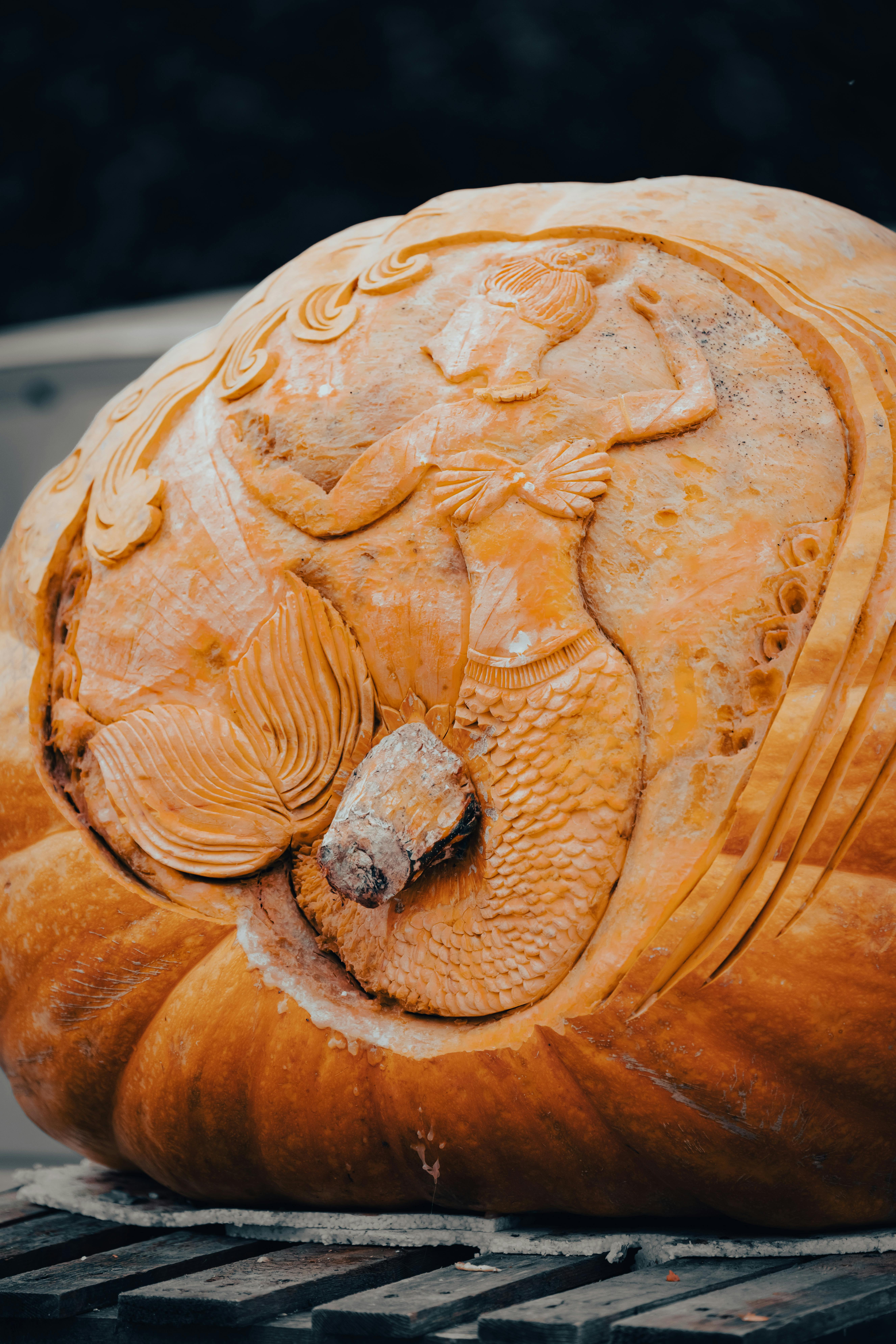 Mermaid Carving Photos, Download The BEST Free Mermaid Carving Stock ...