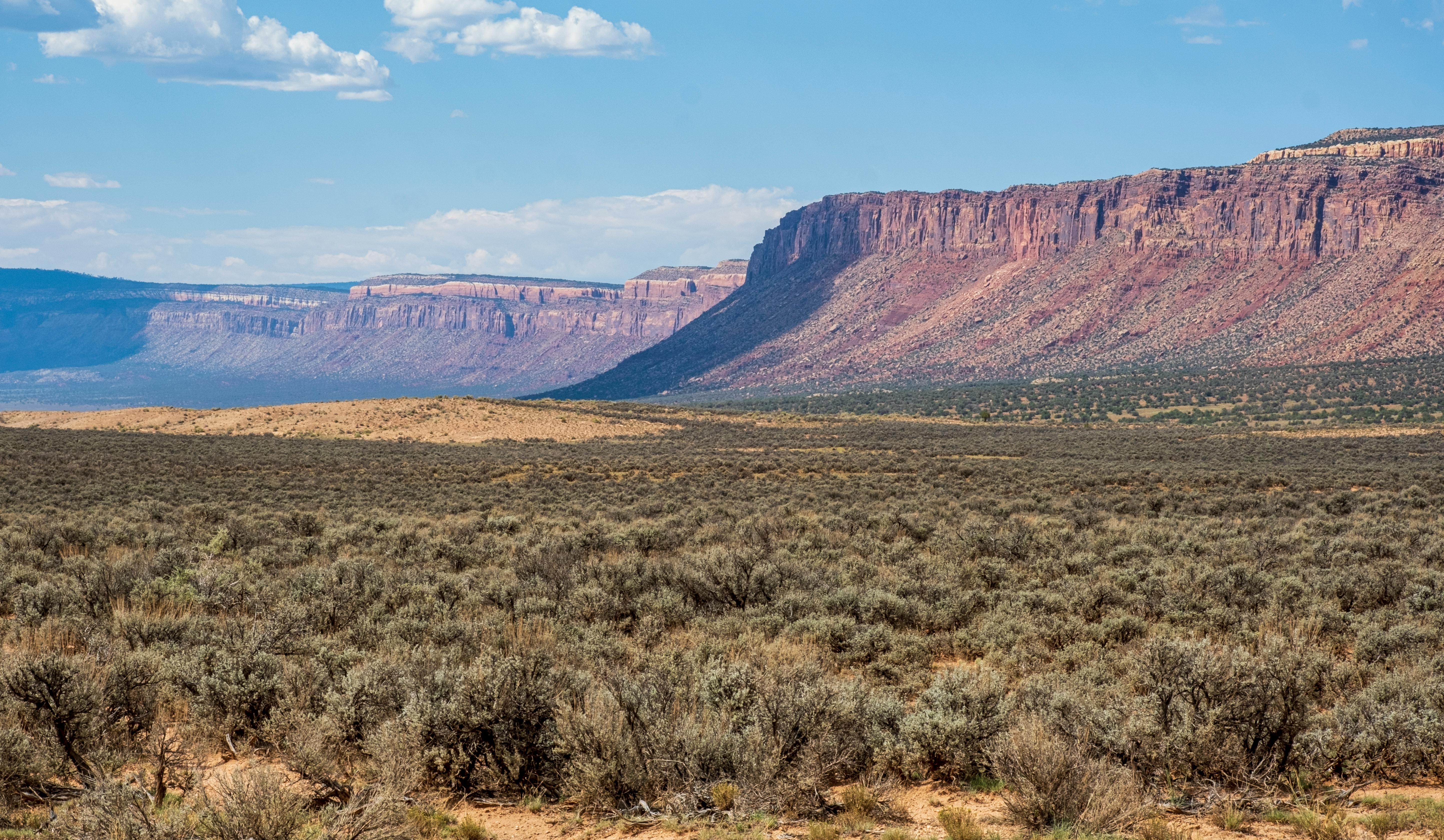 Stunning Plateau Landscape Under Clear Blue Sky · Free Stock Photo