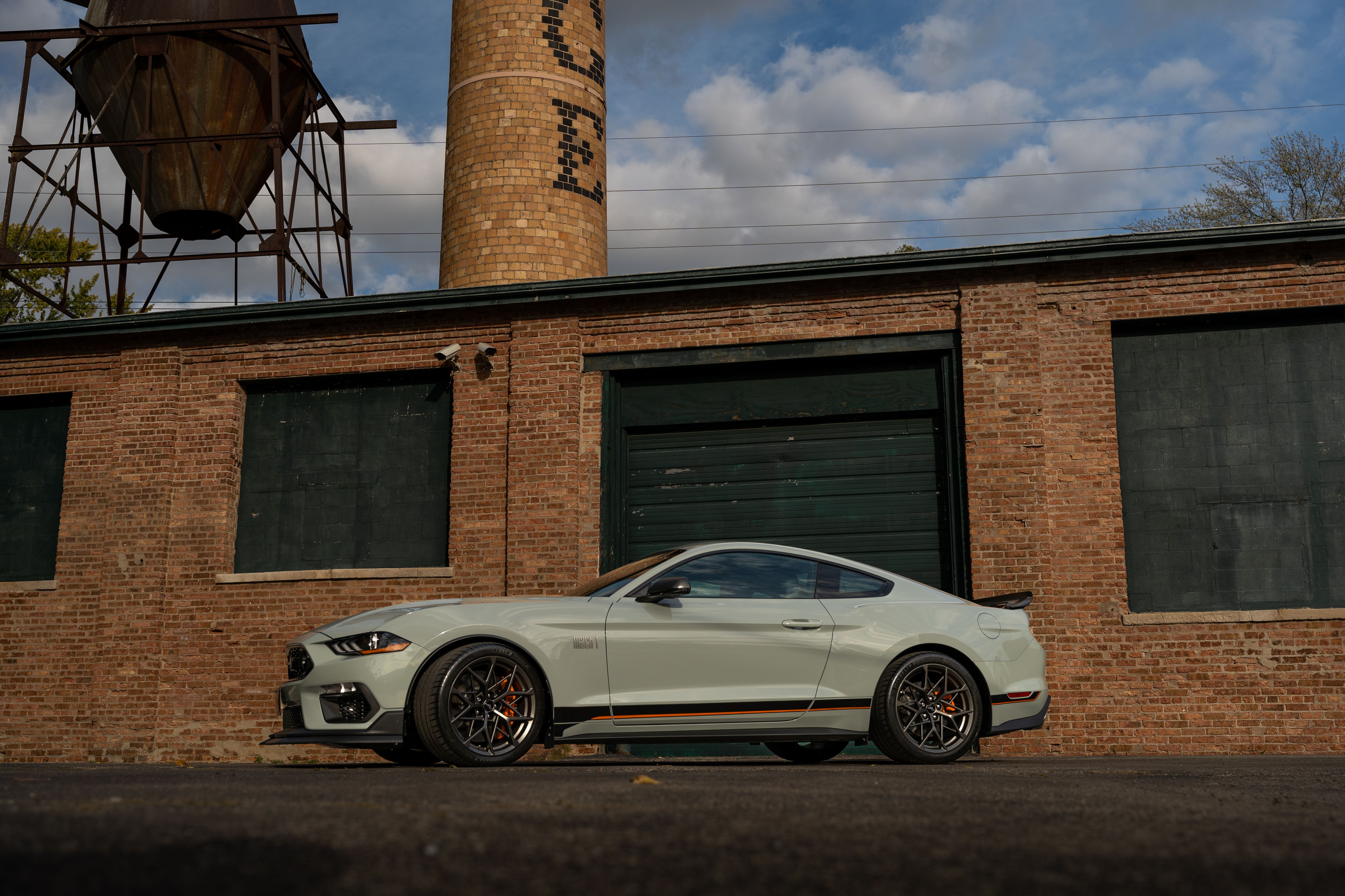 A Ford Mustang GT Parked on the Side of a Street with Palm Trees · Free ...