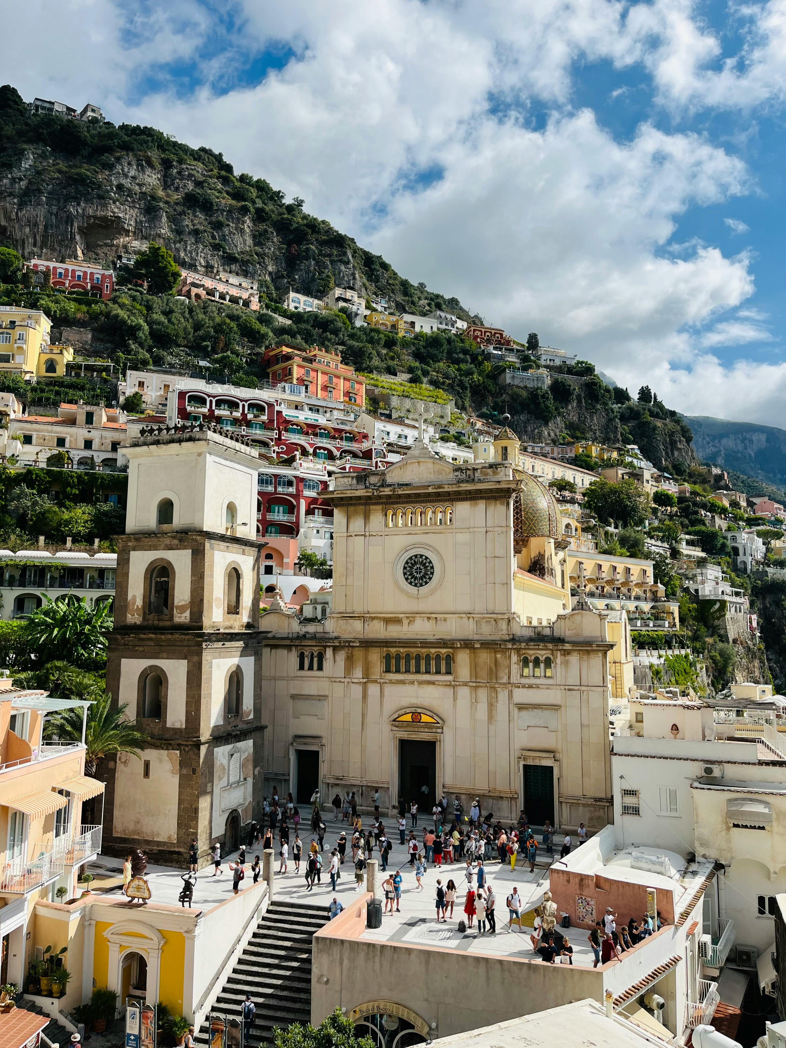 Stunning View of Positano Cathedral, Italy · Free Stock Photo