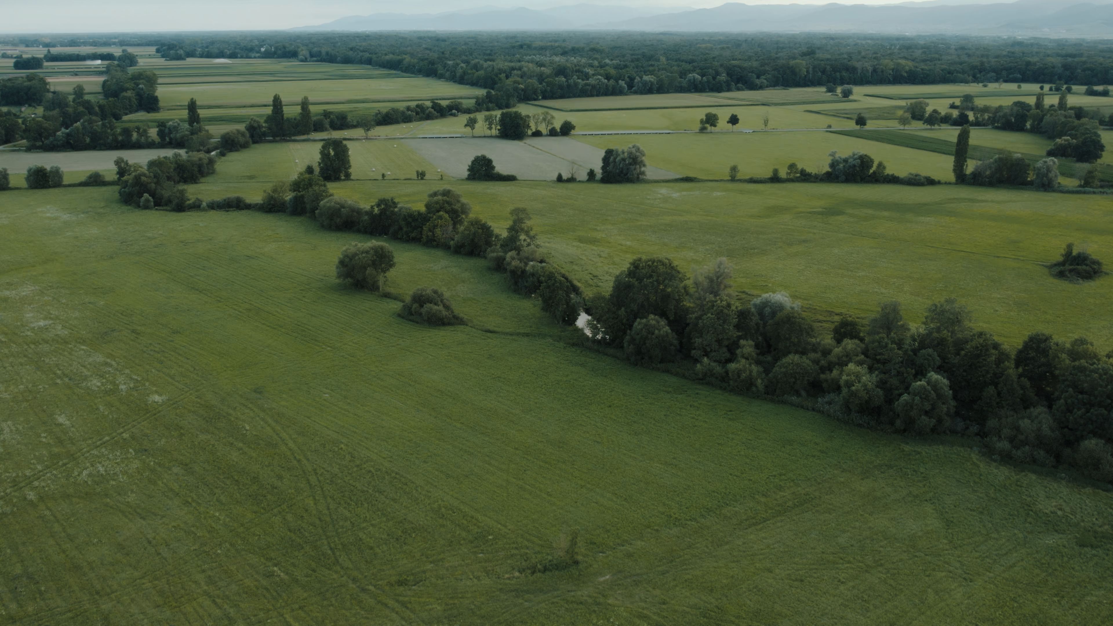 Aerial View of French Countryside in Summer · Free Stock Photo