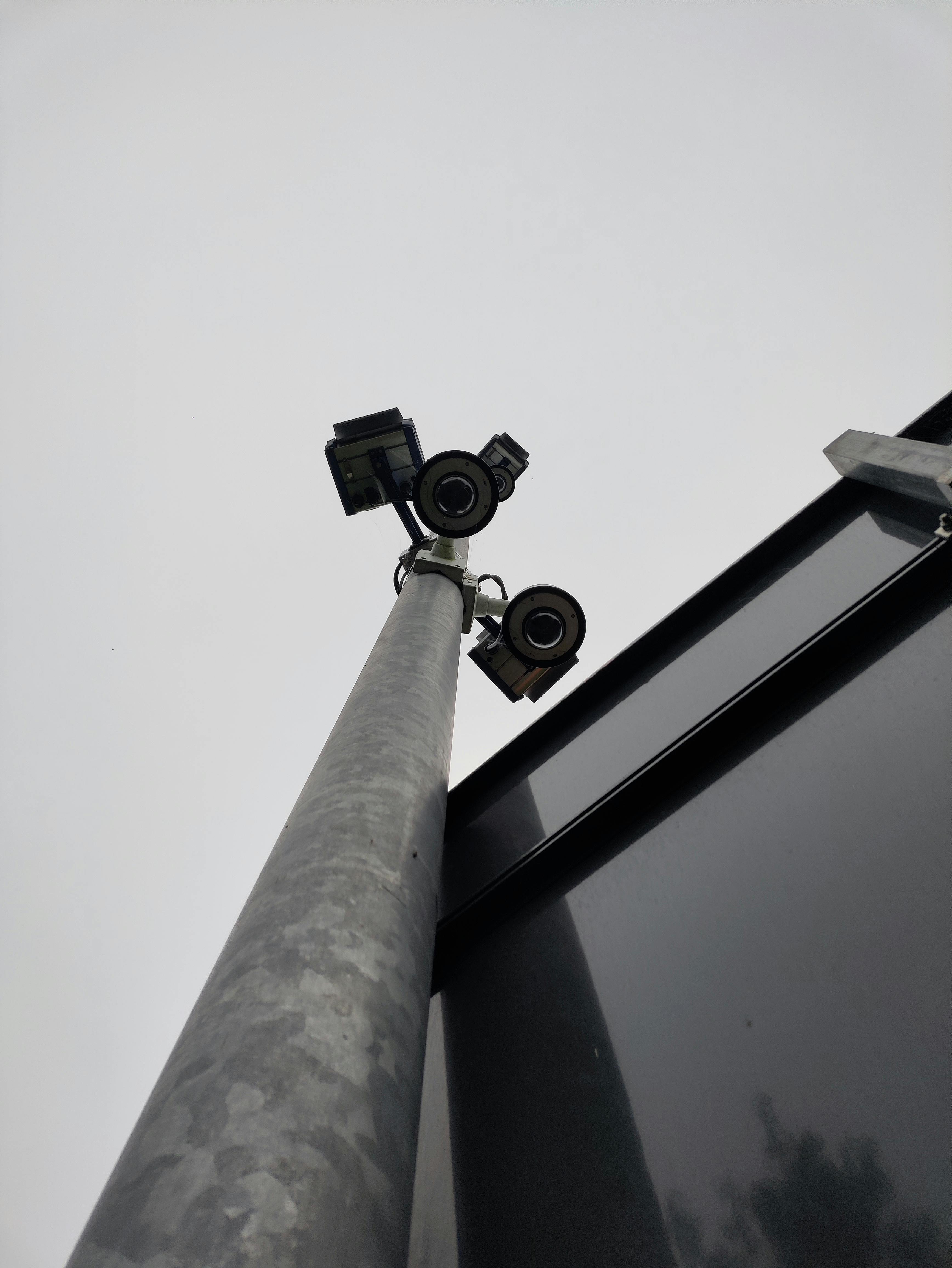 Silver Security Camera · Free Stock Photo