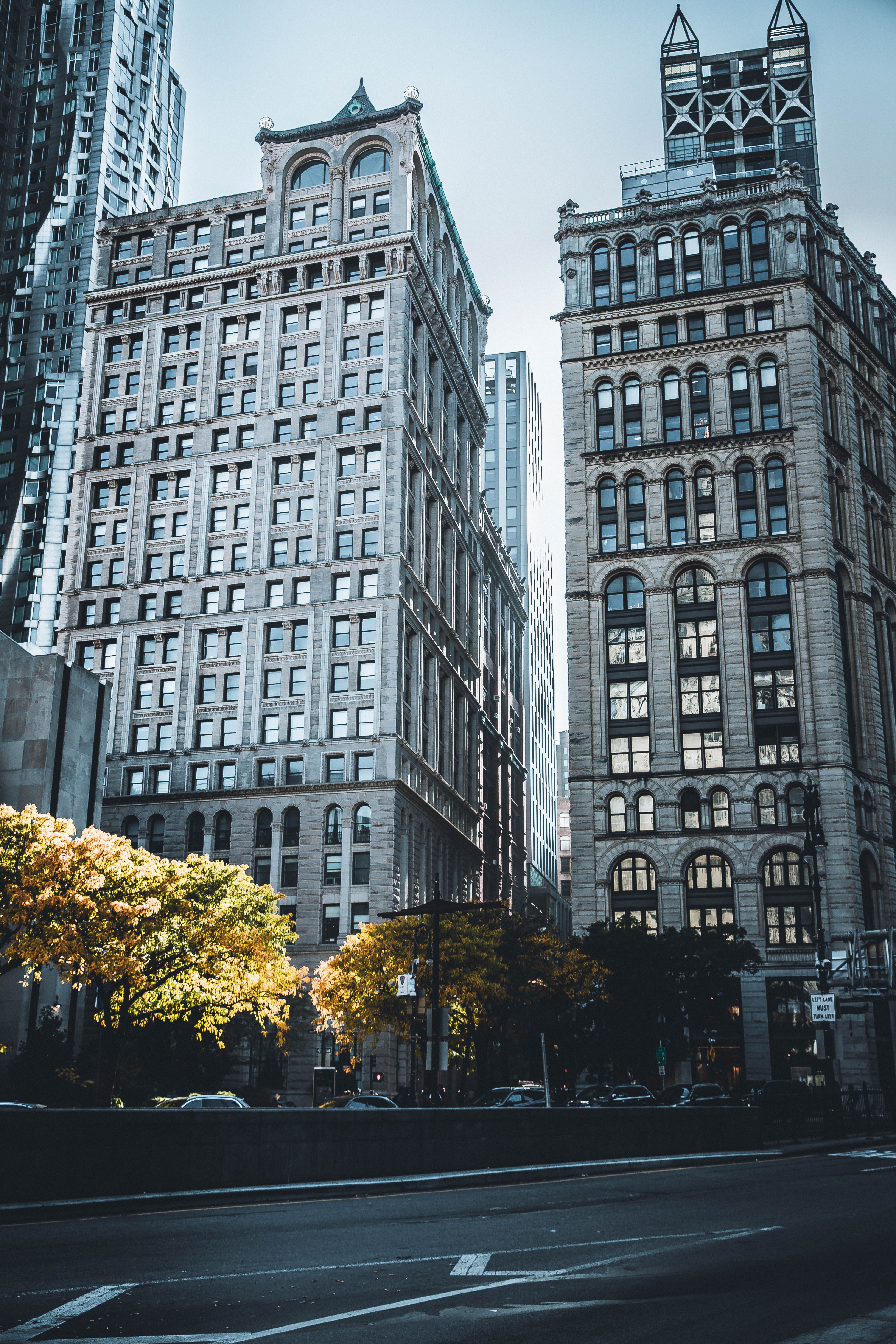 Historic Buildings in New York City Skyline · Free Stock Photo