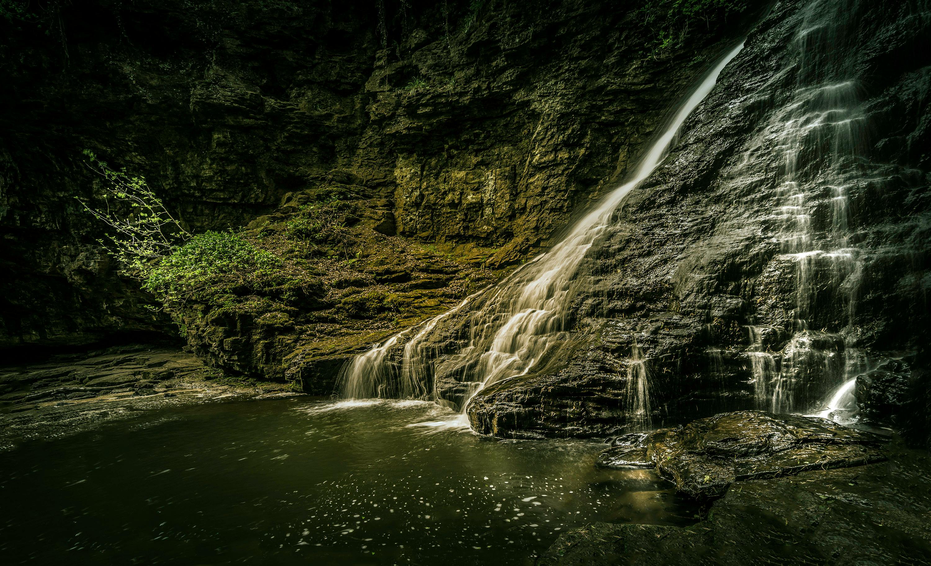 Long-Exposure Photo of Waterfall · Free Stock Photo