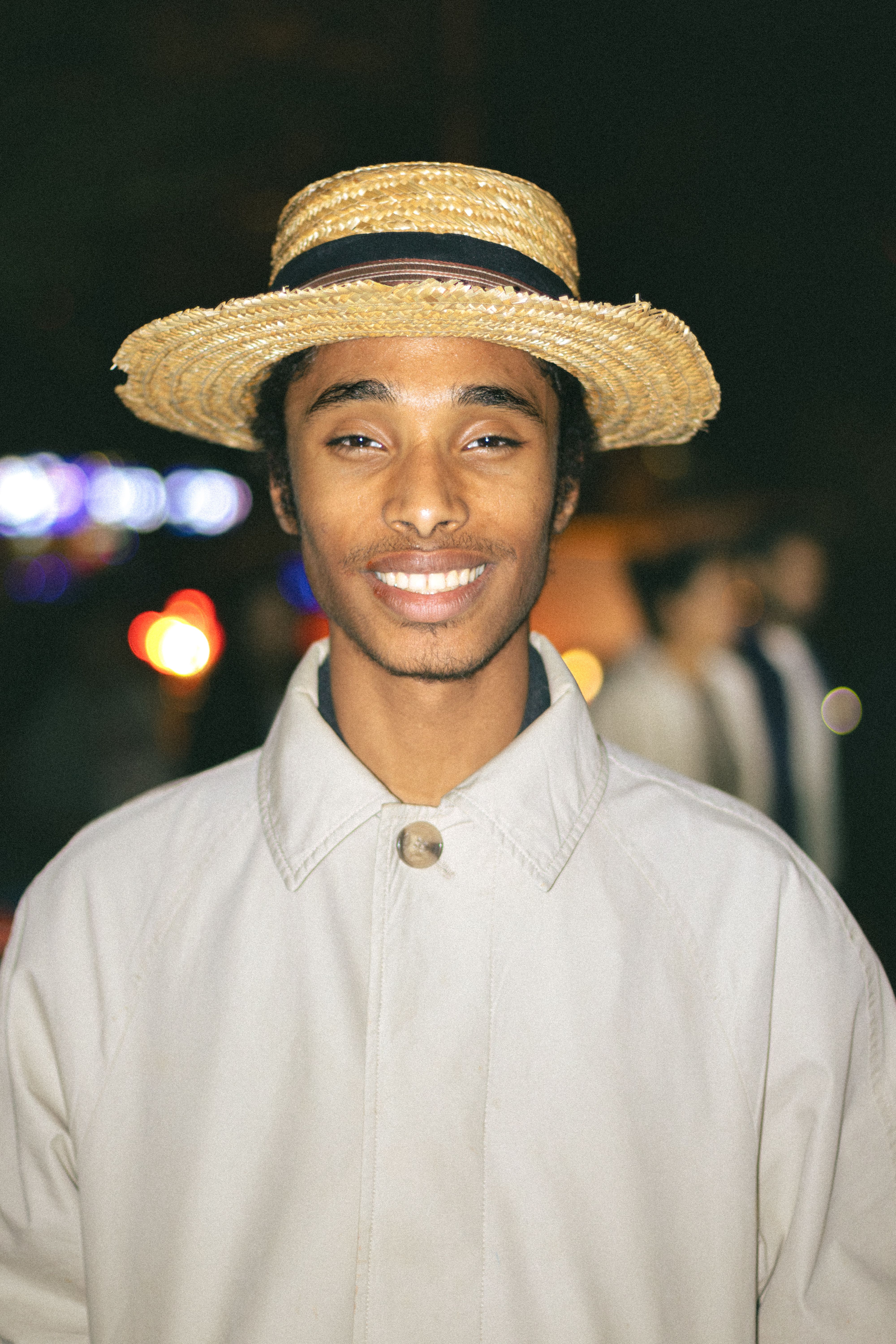 Stylish Night Portrait in Toronto · Free Stock Photo