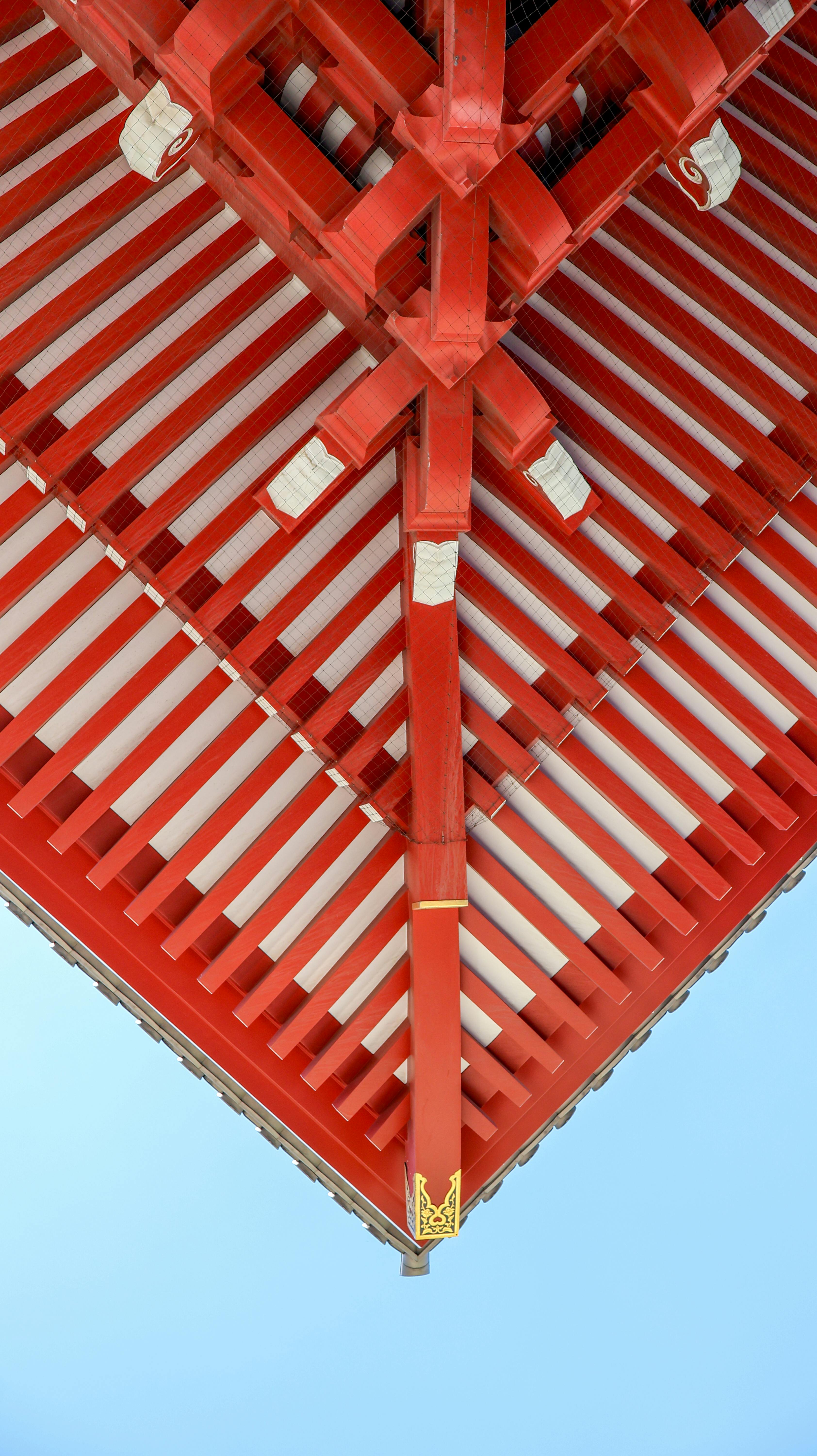 Arsitektur Atap Tradisional Jepang Di Nikko · Foto Stok Gratis