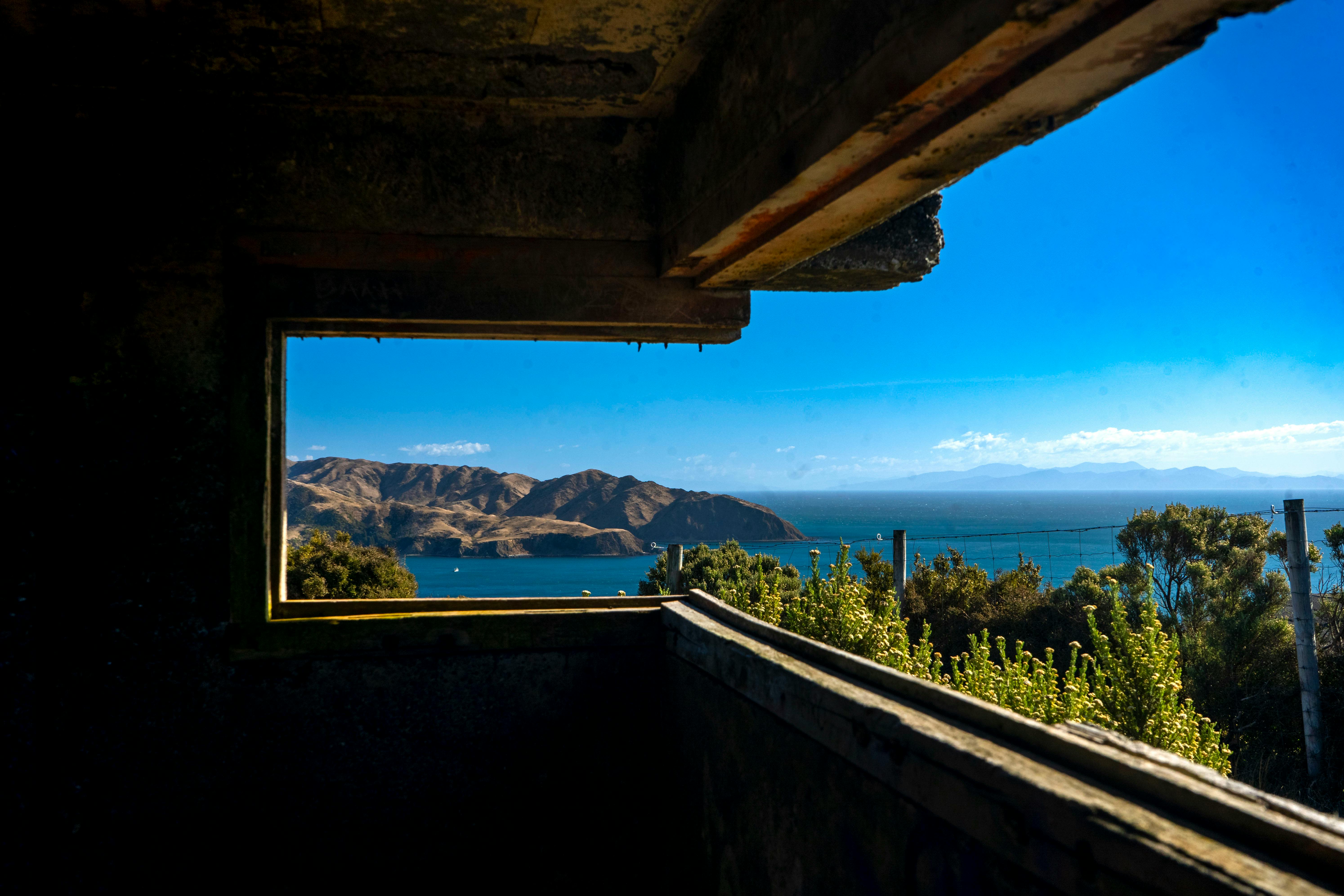 Stunning Coastal View from Wellington Bunker · Free Stock Photo