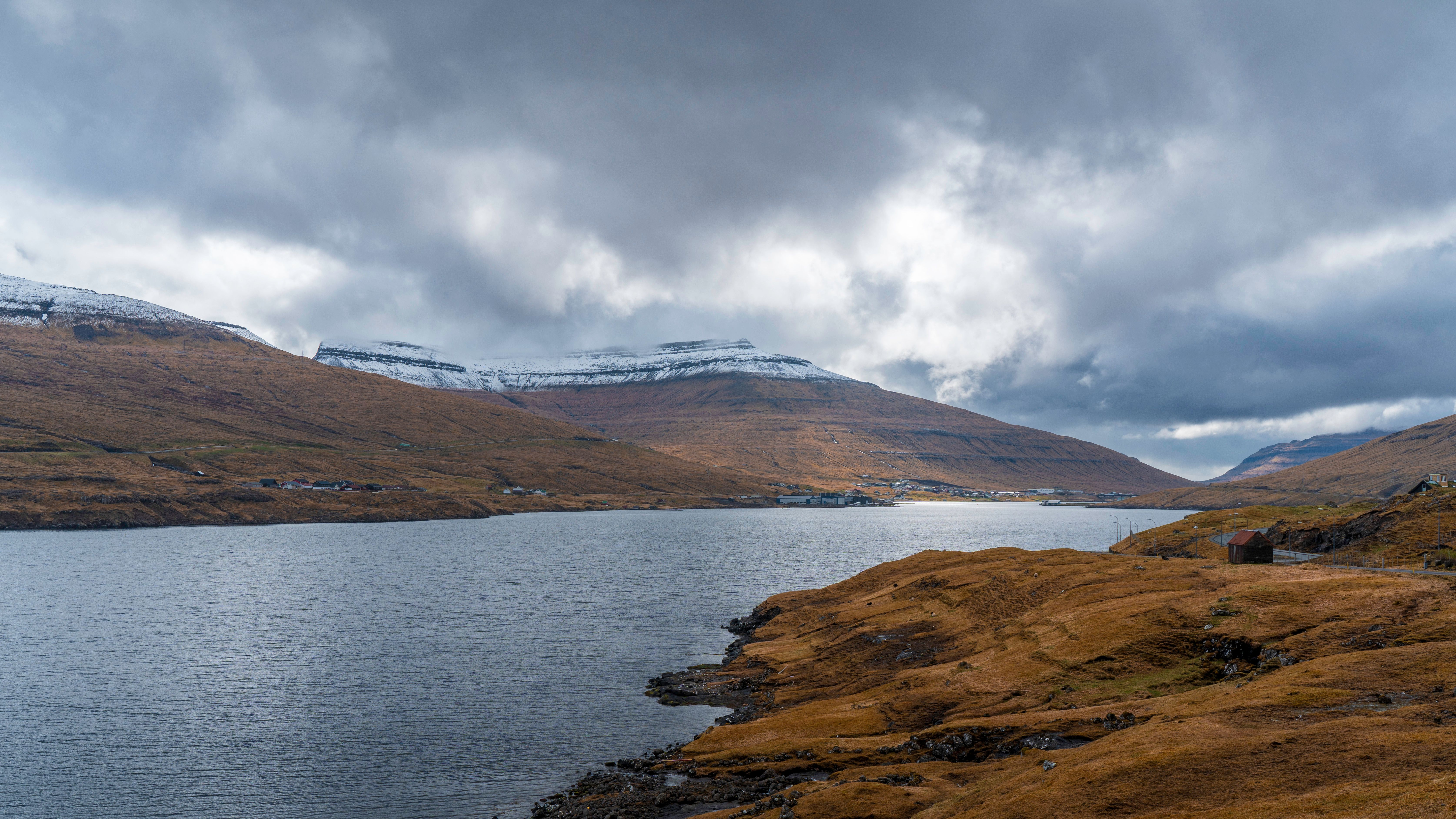 Dramatic Faroe Islands Fjord Landscape · Free Stock Photo