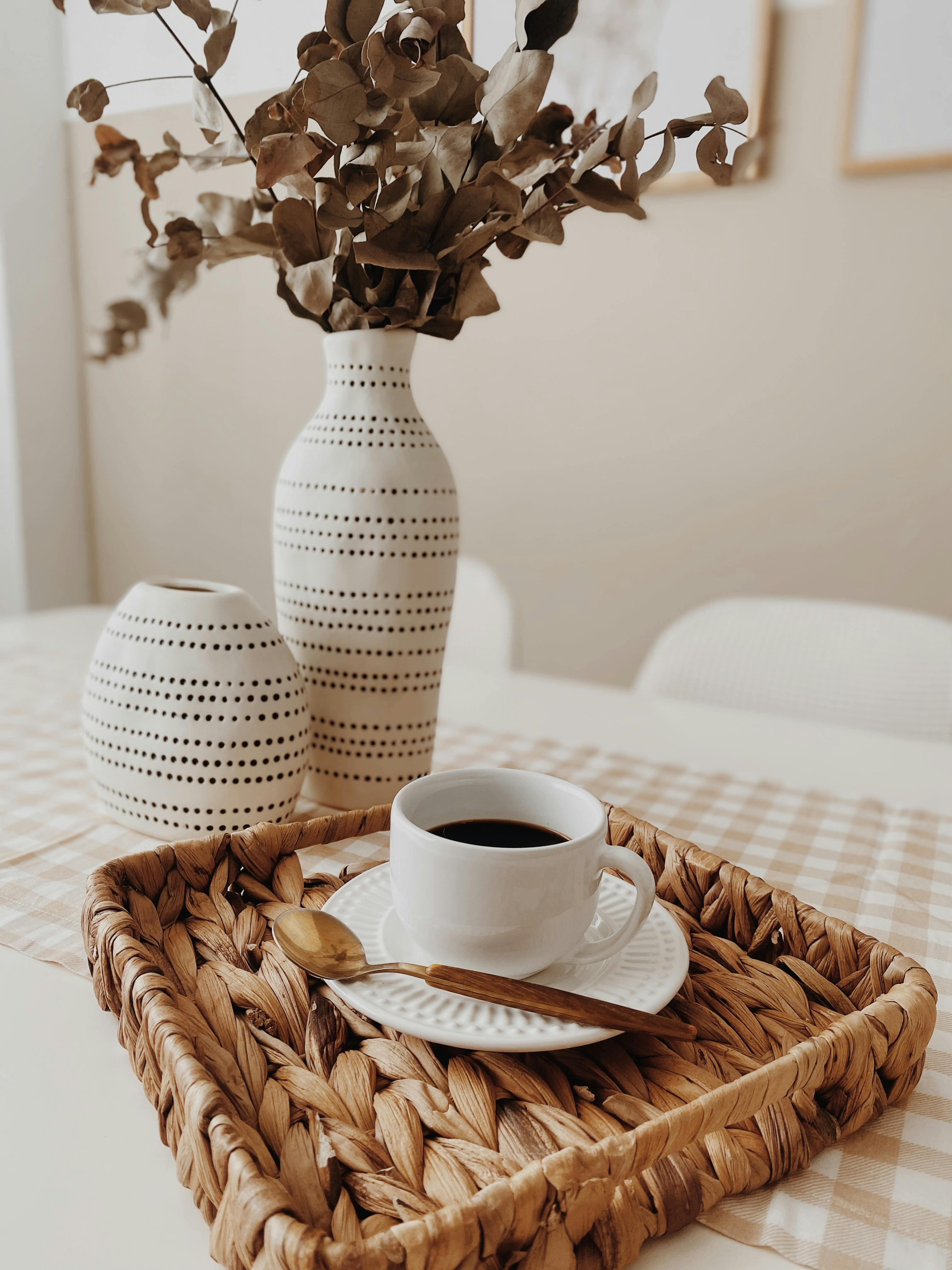 Espresso Coffee with Ceramic Vases in São Paulo · Free Stock Photo