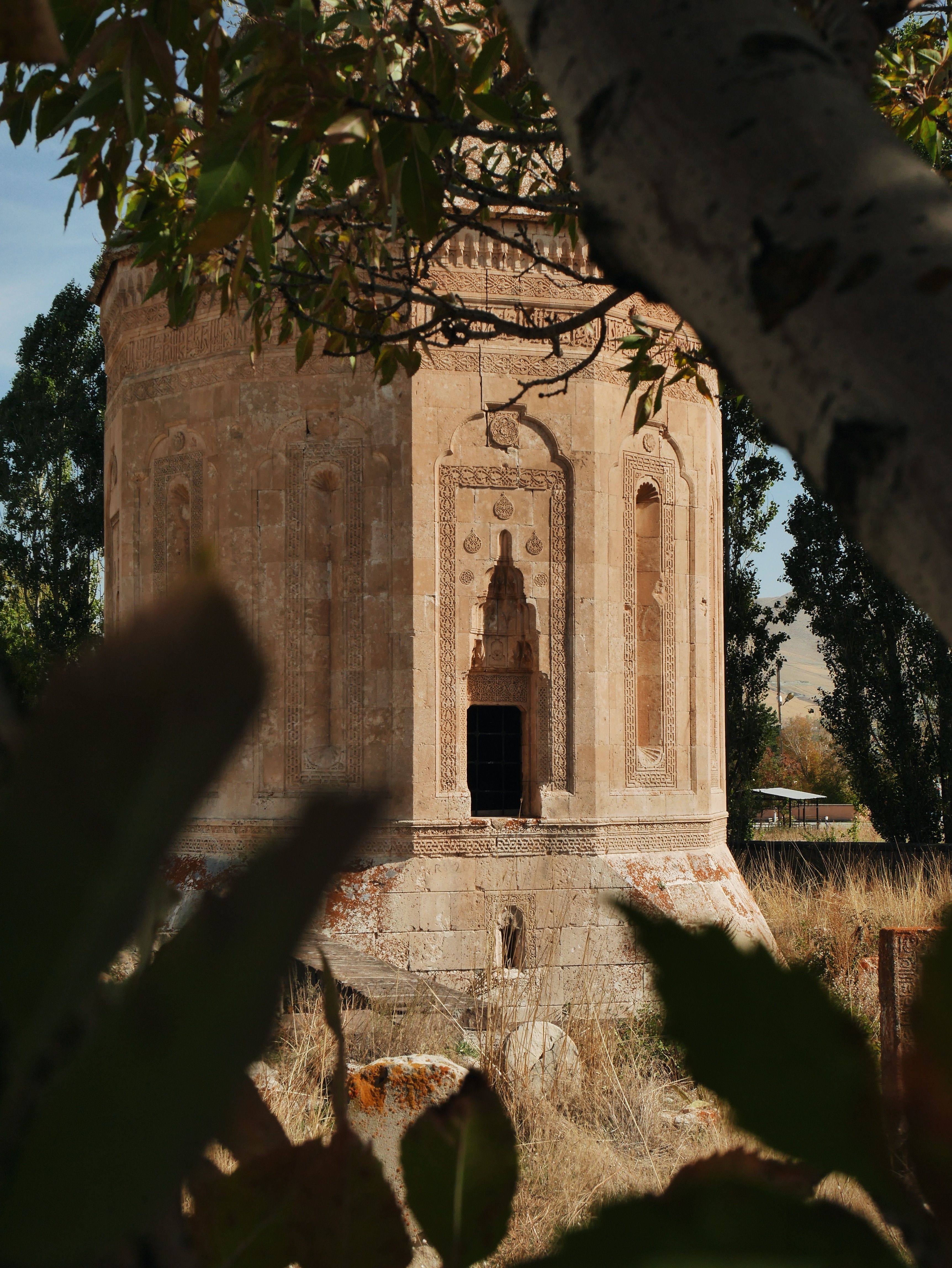 Ancient Stone Mausoleum in a Serene Outdoors Setting · Free Stock Photo