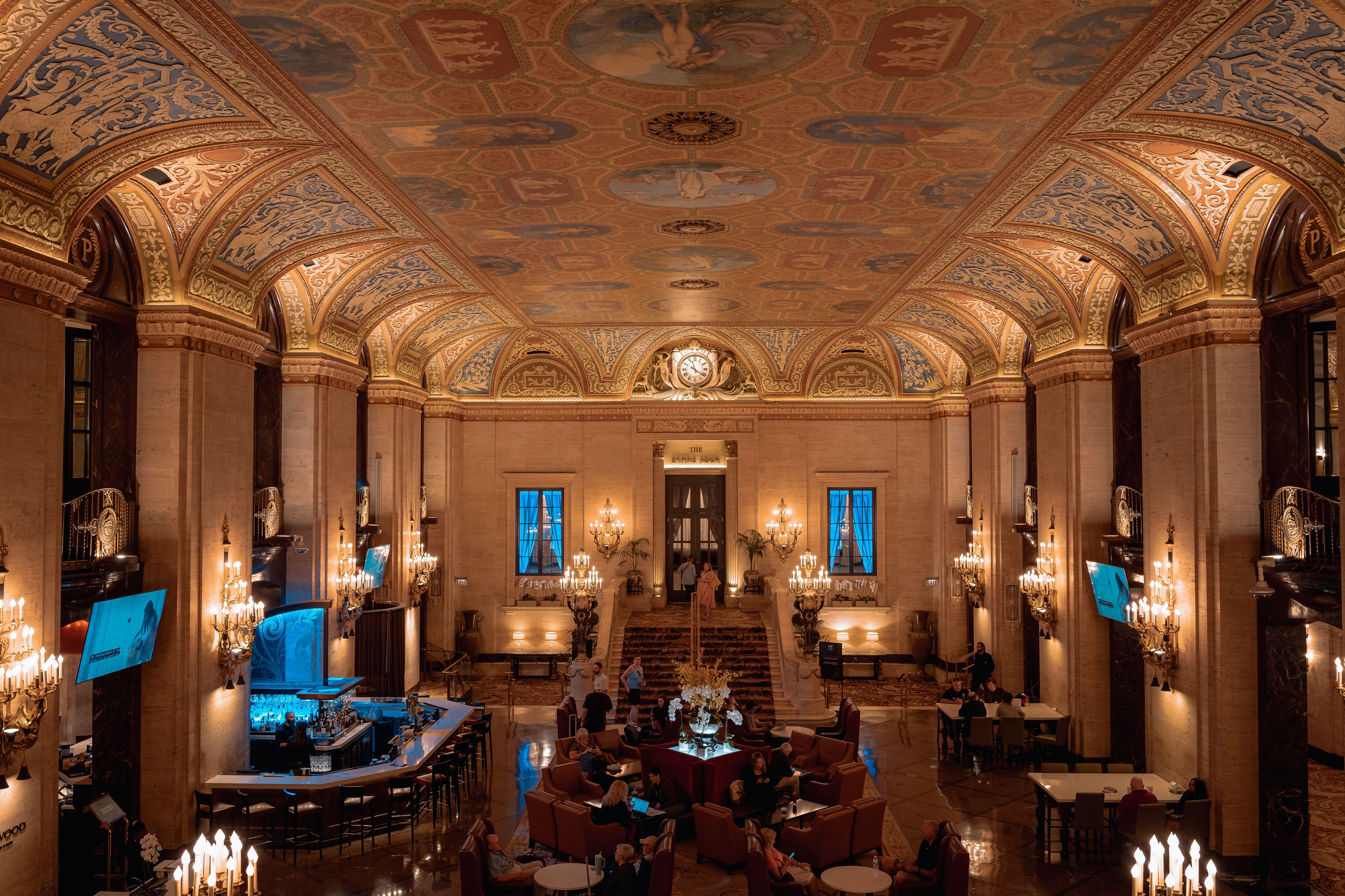 Brown Hotel Interior · Free Stock Photo