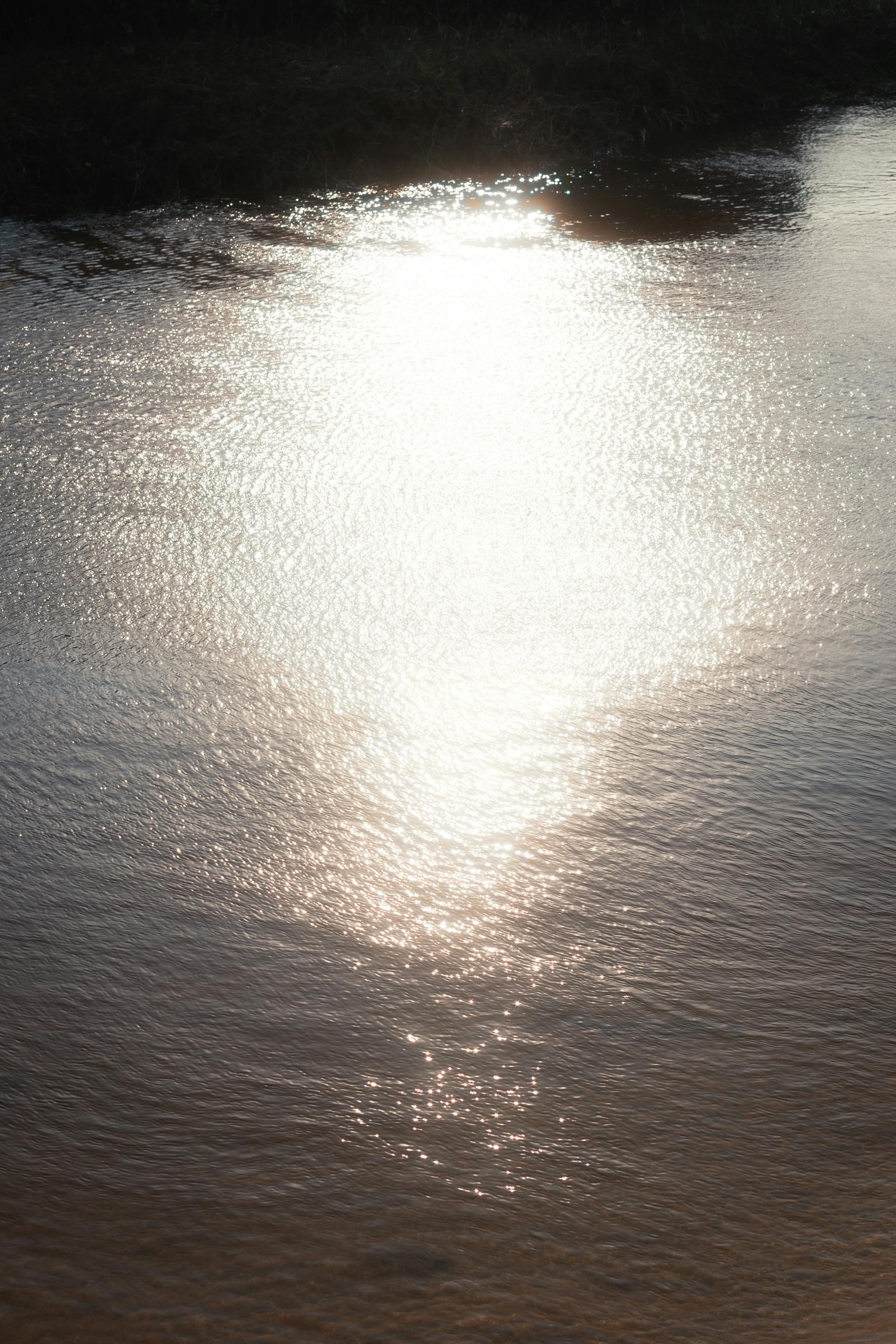 Serene Water Reflection at Sunset · Free Stock Photo
